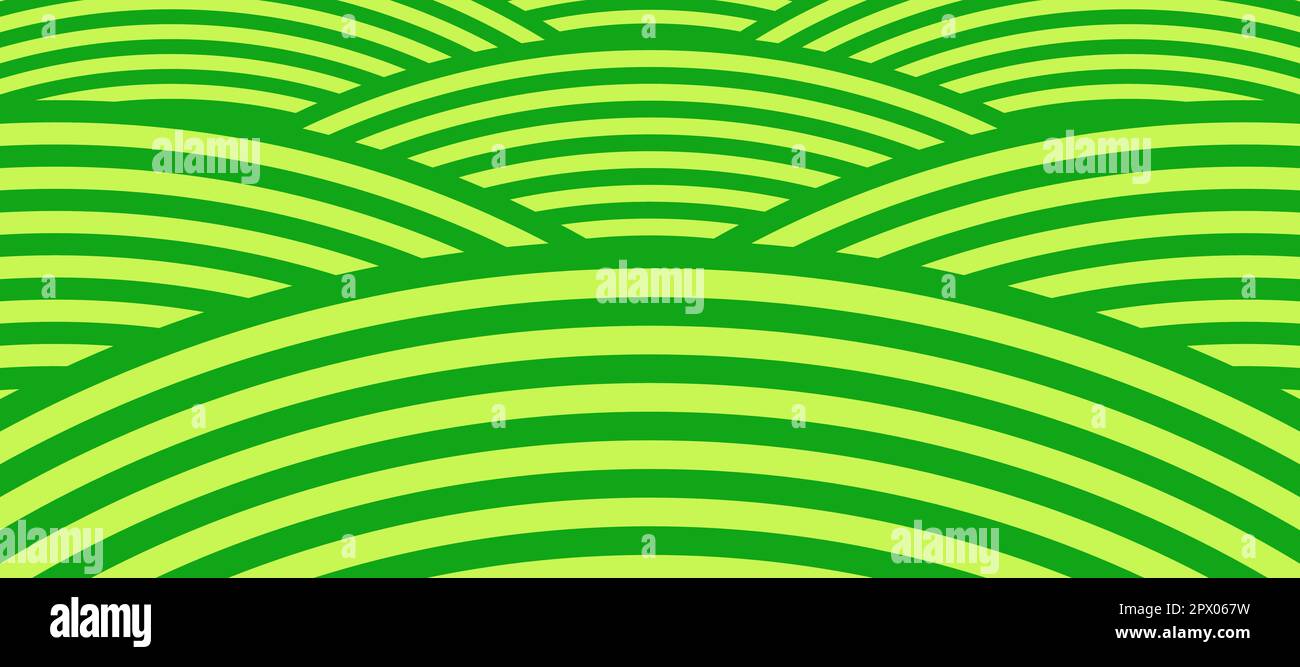 farm green banner, organic abstract background with fields. wavy green ...
