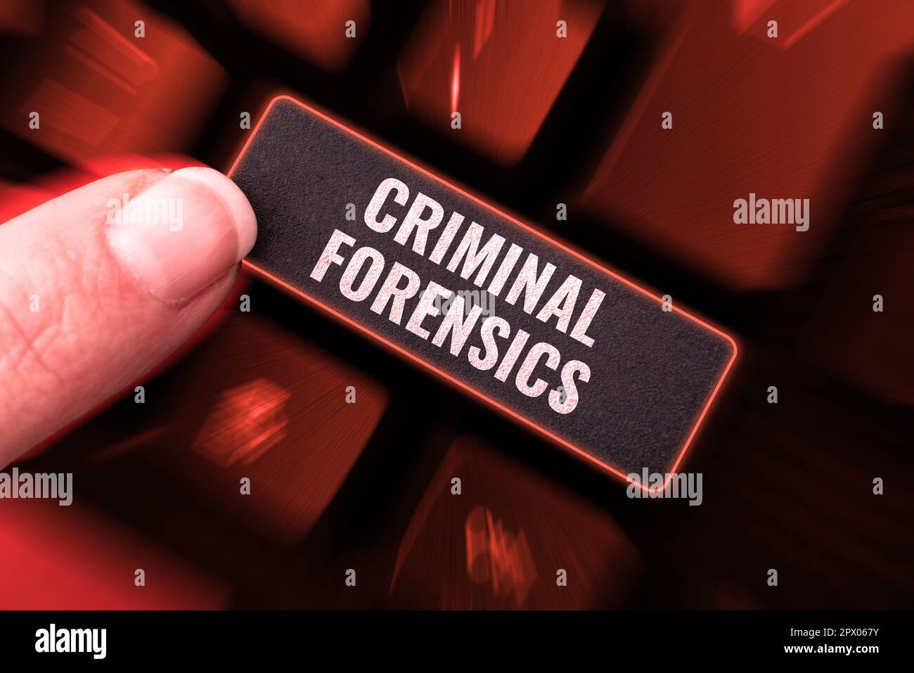 Hand writing sign Criminal Forensics, Business overview Federal Offense ...