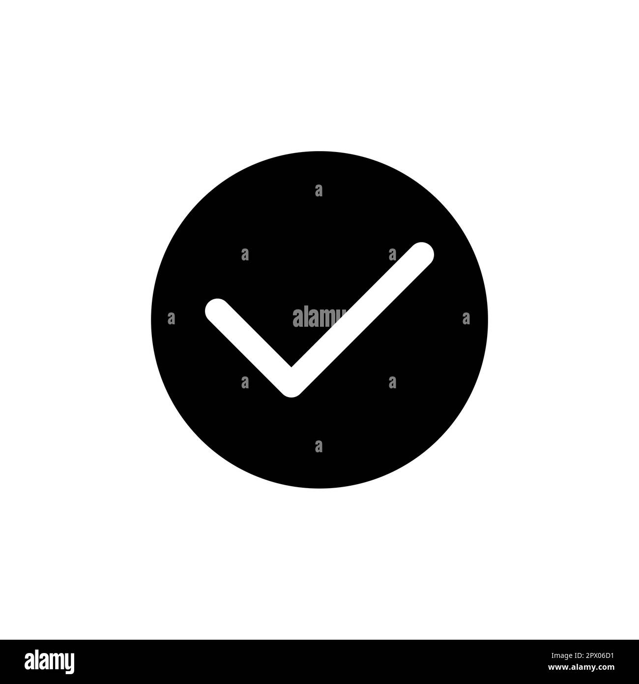 check icon vector. check mark icon. check list button icon Stock Vector ...