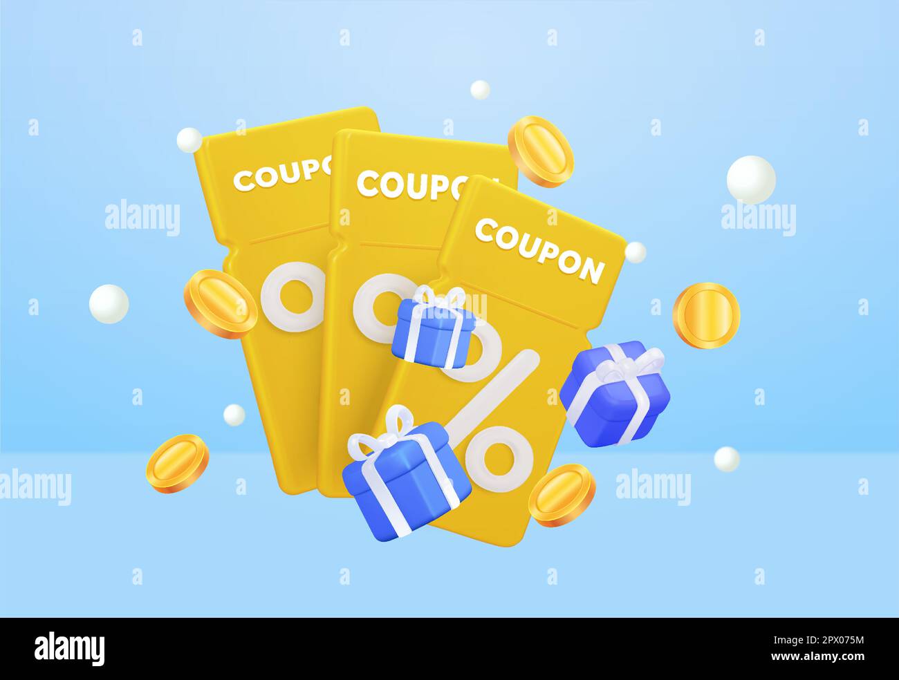 Online shopping mobile gifts Stock Vector Images - Alamy