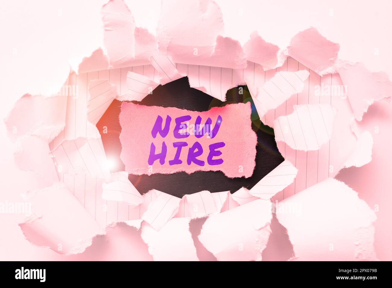 Text caption presenting New Hire, Internet Concept someone who has not ... Text caption presenting New Hire, Internet Concept someone who has not ...