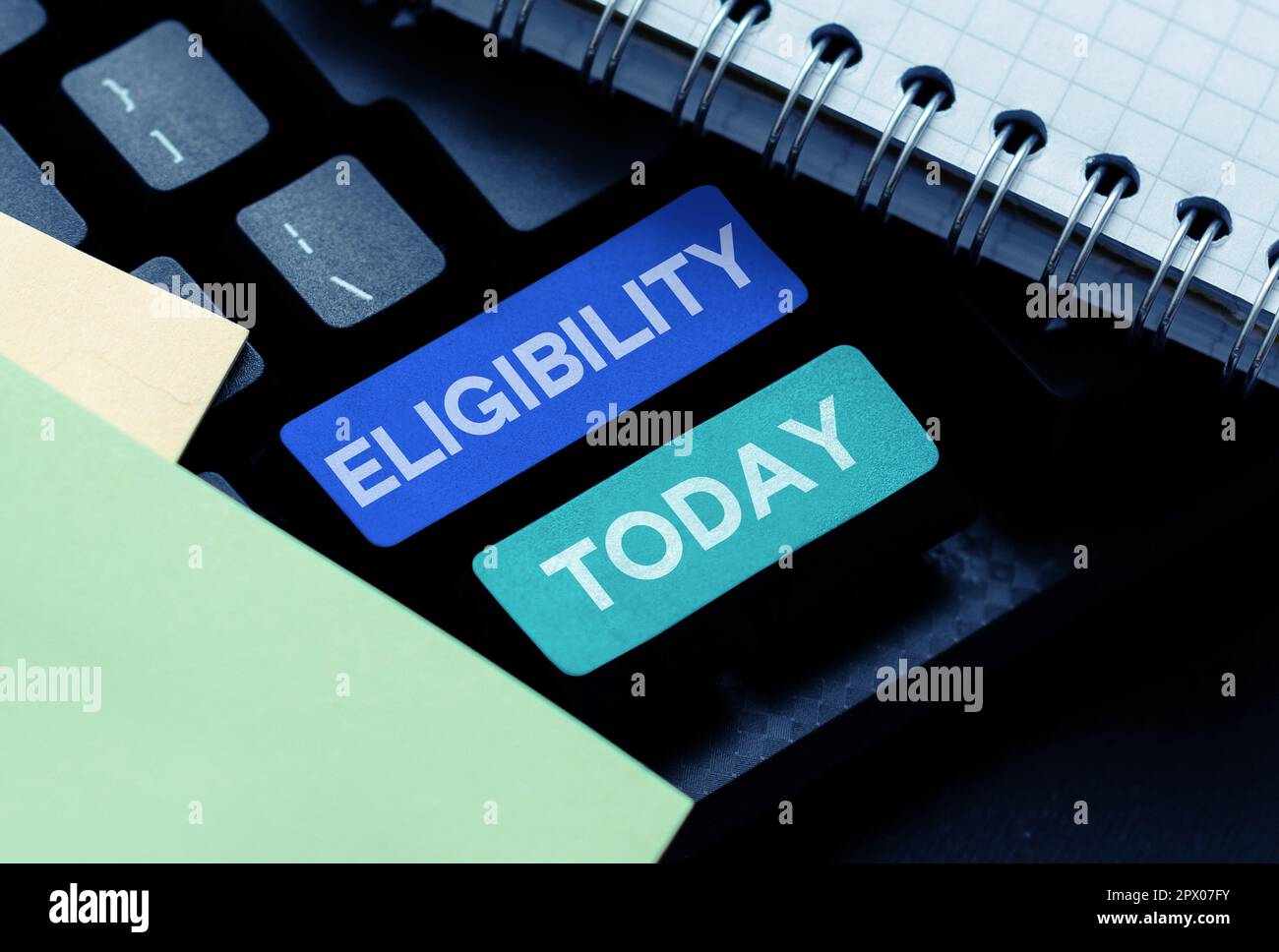 Text sign showing Eligibility, Internet Concept State of having the ...
