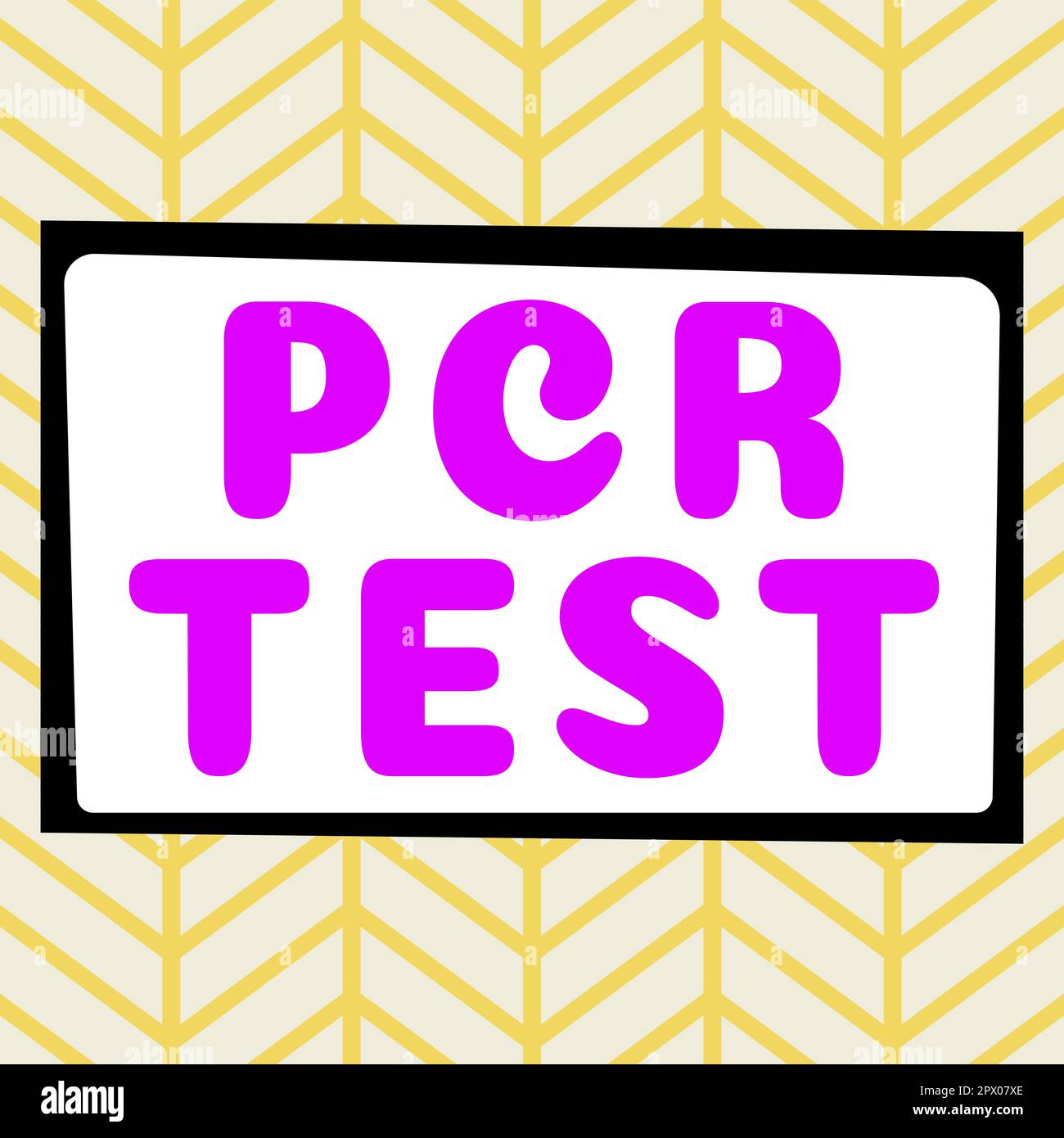 Text caption presenting Pcr Test, Business overview qualitative ...