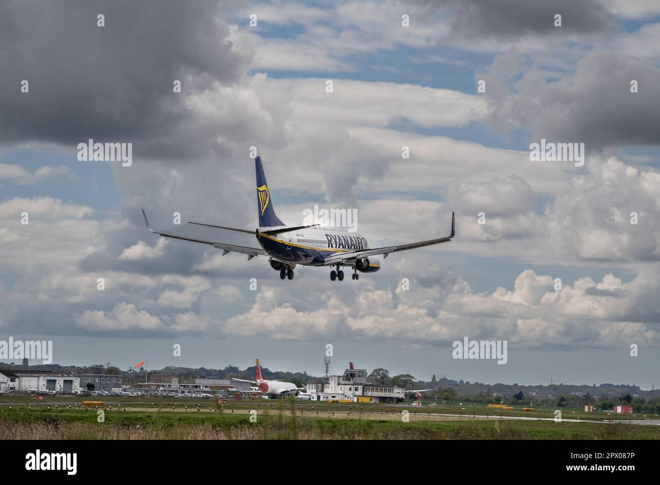 Bournemouth, United Kingdom - May 1st 2023: Ryanair Boeing 737-8 ...