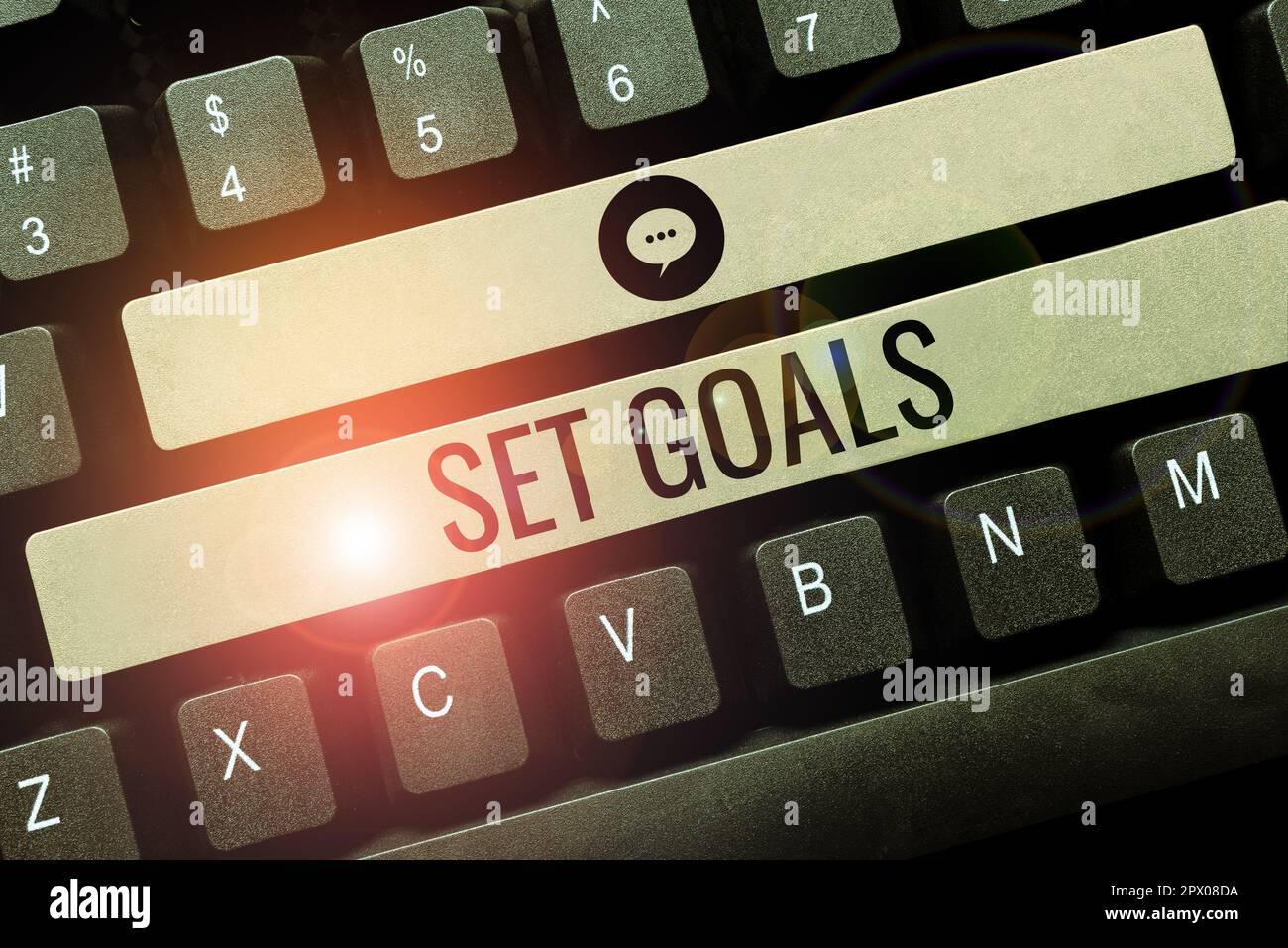 Inspiration showing sign Set Goals, Business idea Defining or achieving ...