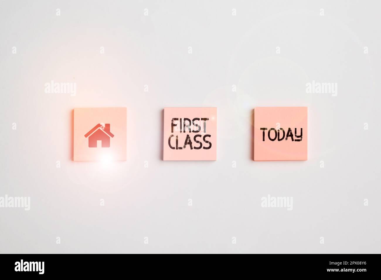 Conceptual display First Class, Internet Concept the most expensive and ...