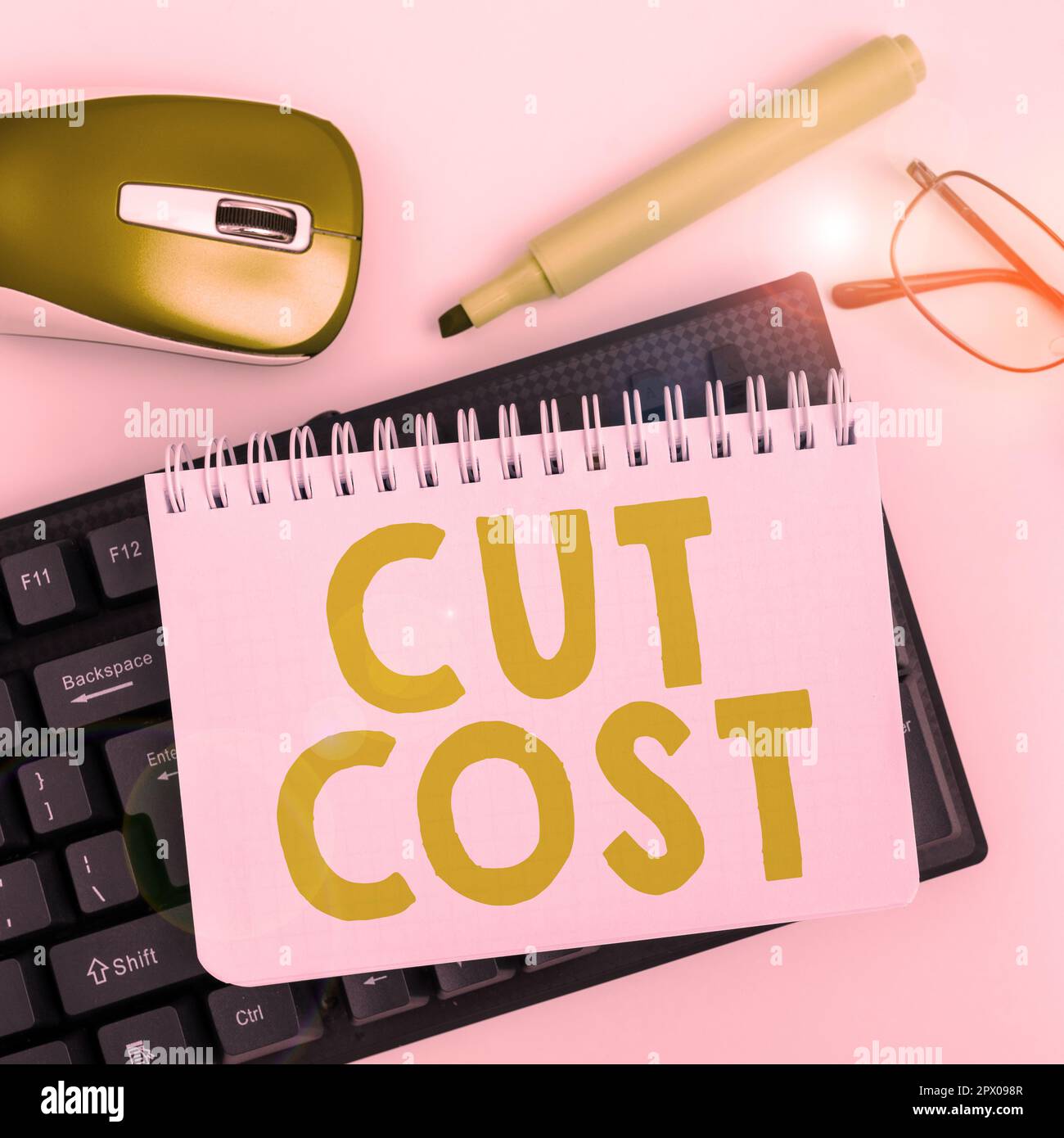 Inspiration showing sign Cut Cost, Word for Measures implemented to ...