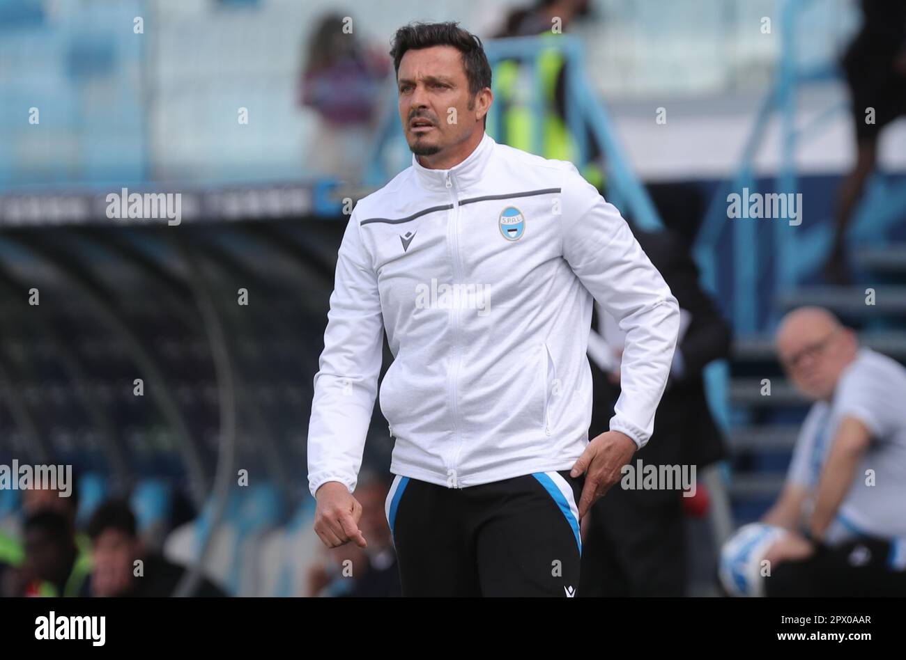 Massimo Oddo (head coach of Spal) during the Italian Football ...