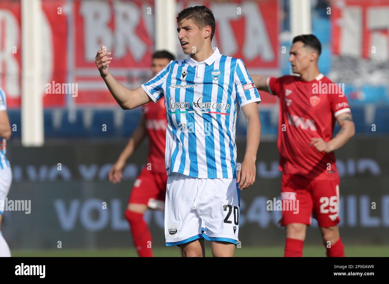 Matteo Prati (Spal) during the Italian Football Championship Serie BKT ...