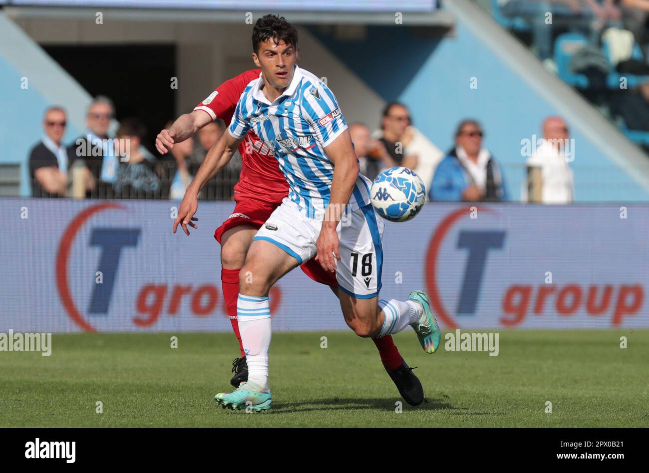 Matteo Arena (Spal) during the Italian Football Championship Serie BKT ...