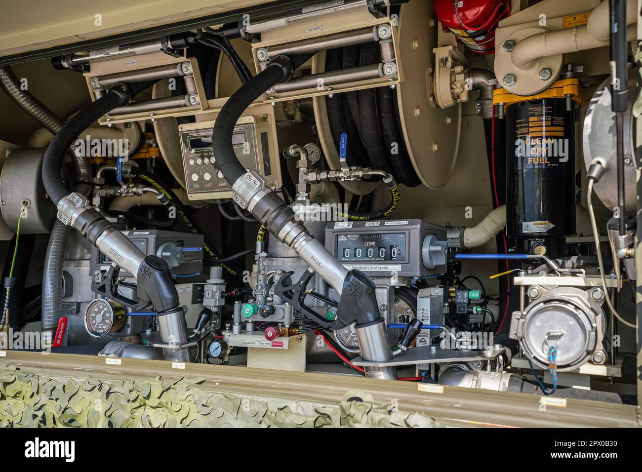 Camouflaged gas station hi-res stock photography and images - Alamy