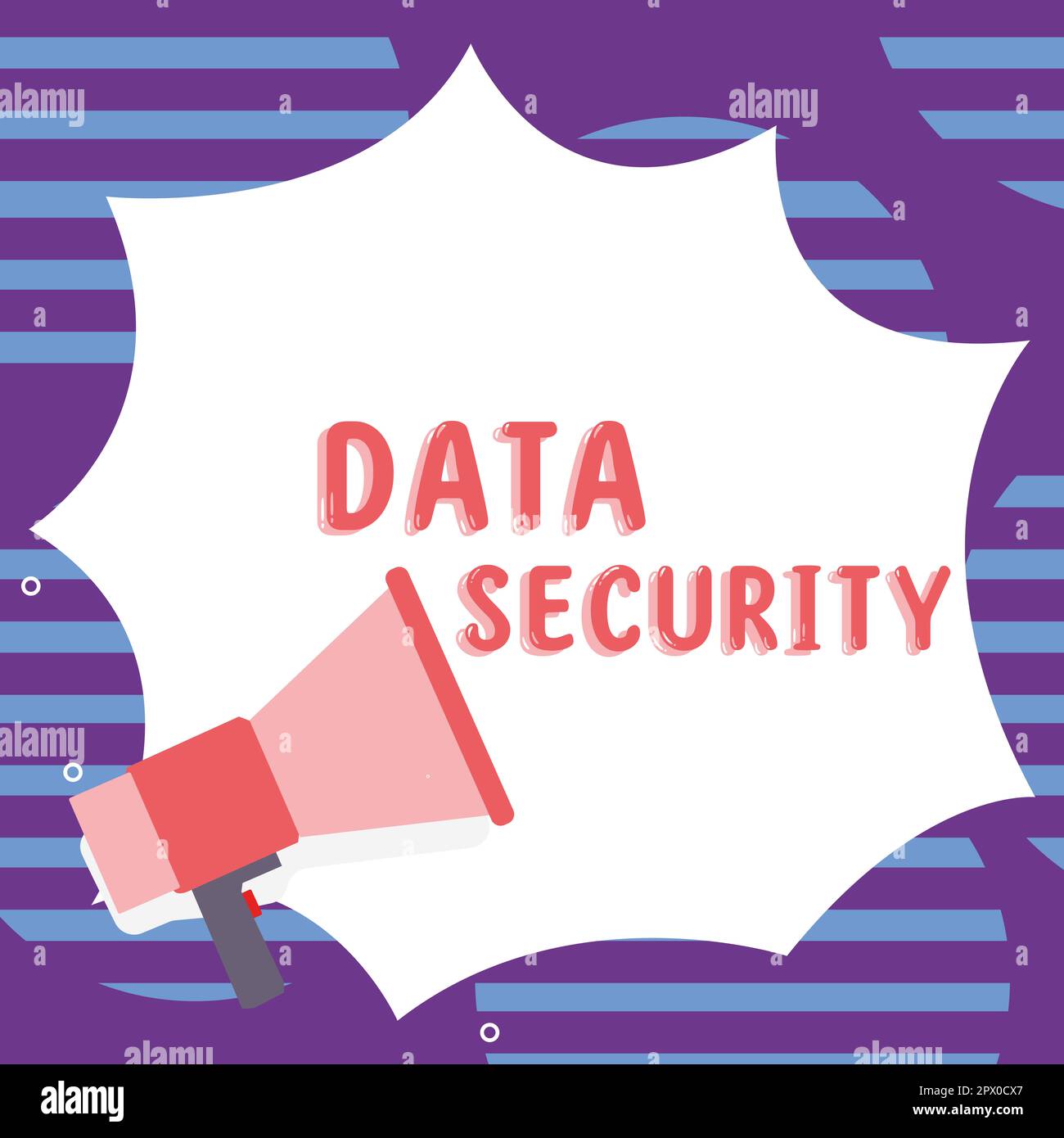 Hand writing sign Data Security, Business overview Confidentiality Disk Encryption Backups ...