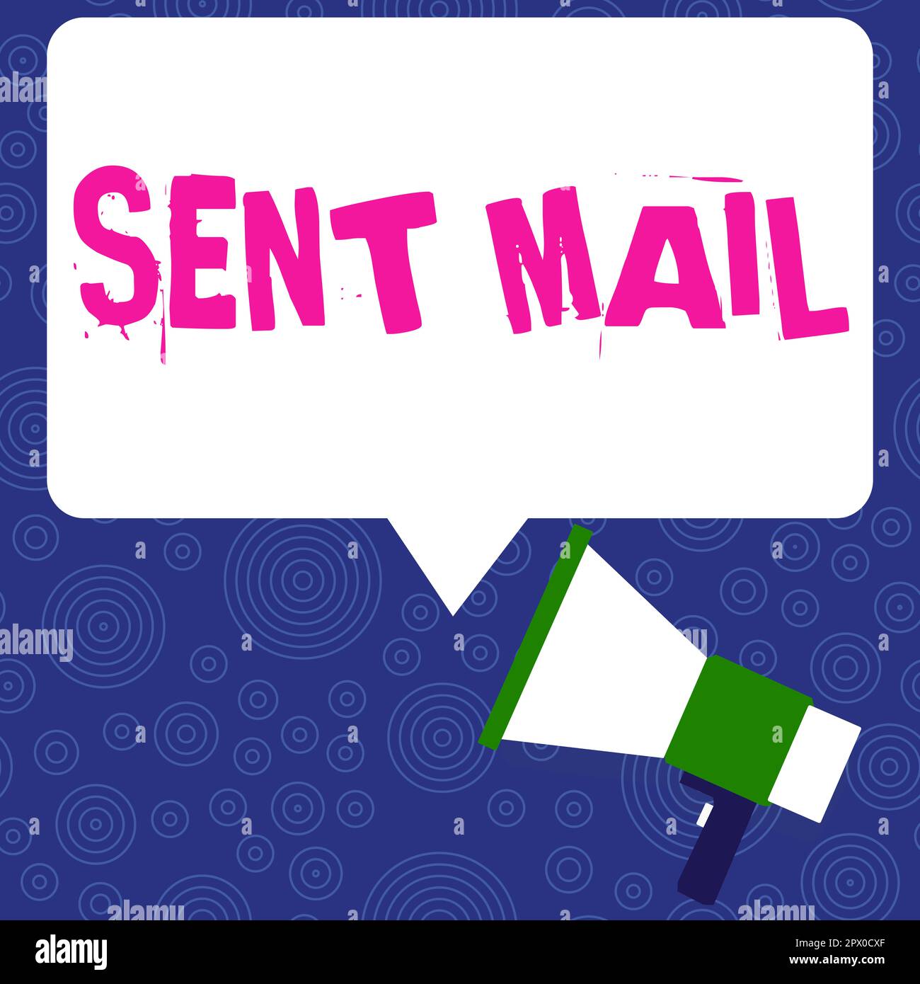 Hand writing sign Sent Mail, Word Written on Event where a letter to be ...