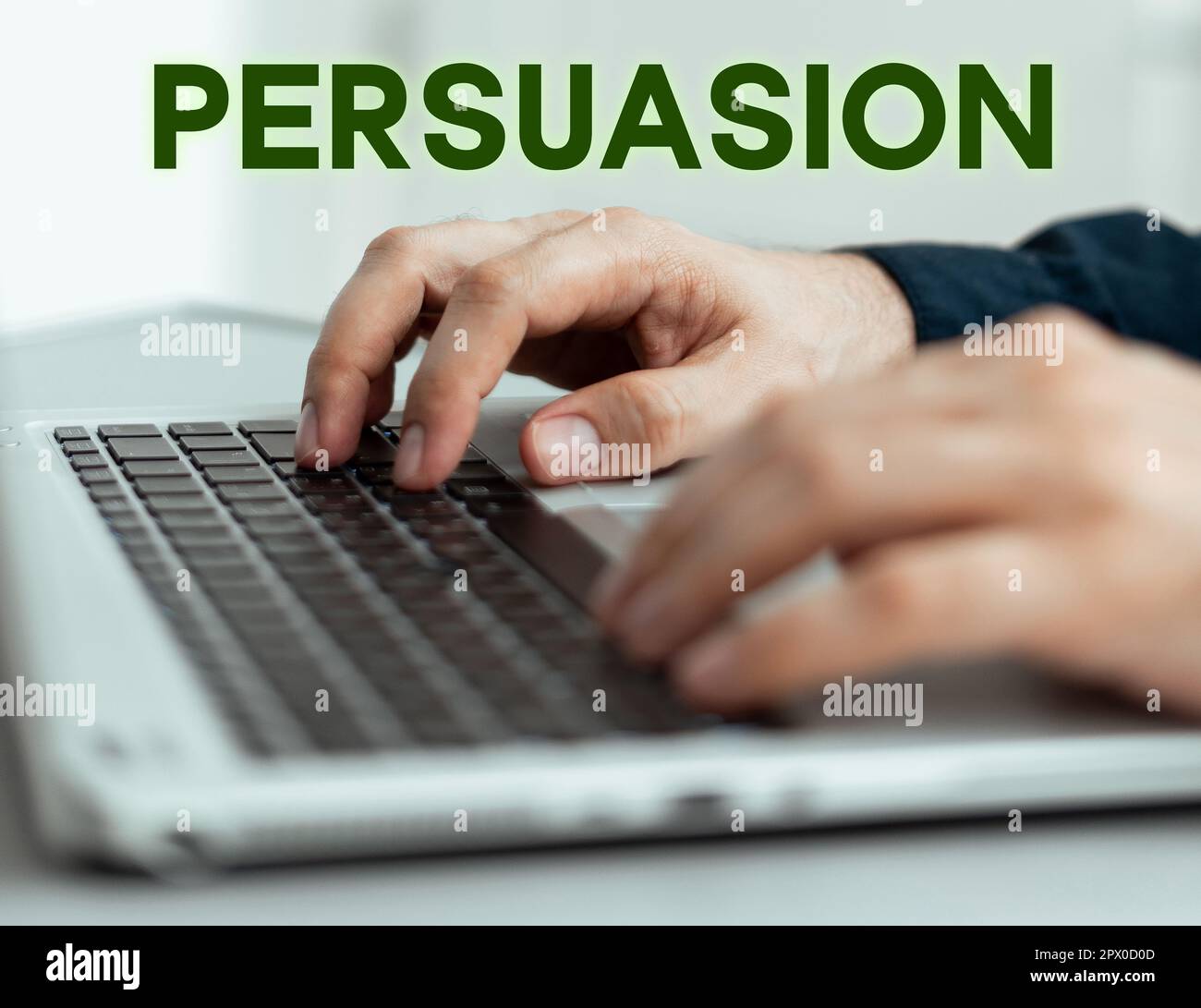Sign displaying Persuasion, Internet Concept the action or fact of ...