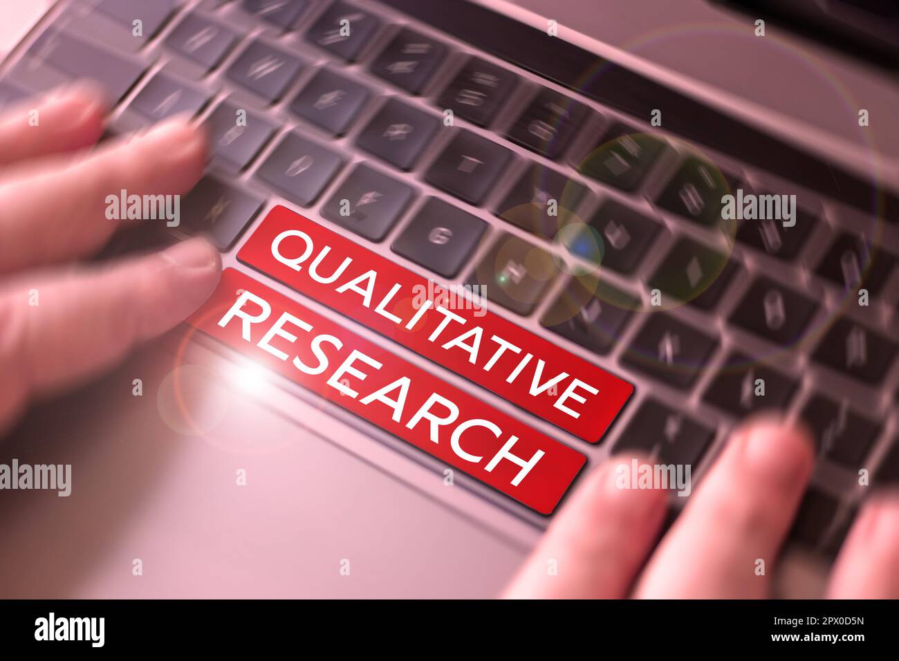 Hand writing sign Qualitative Research, Conceptual photo Certified to ...