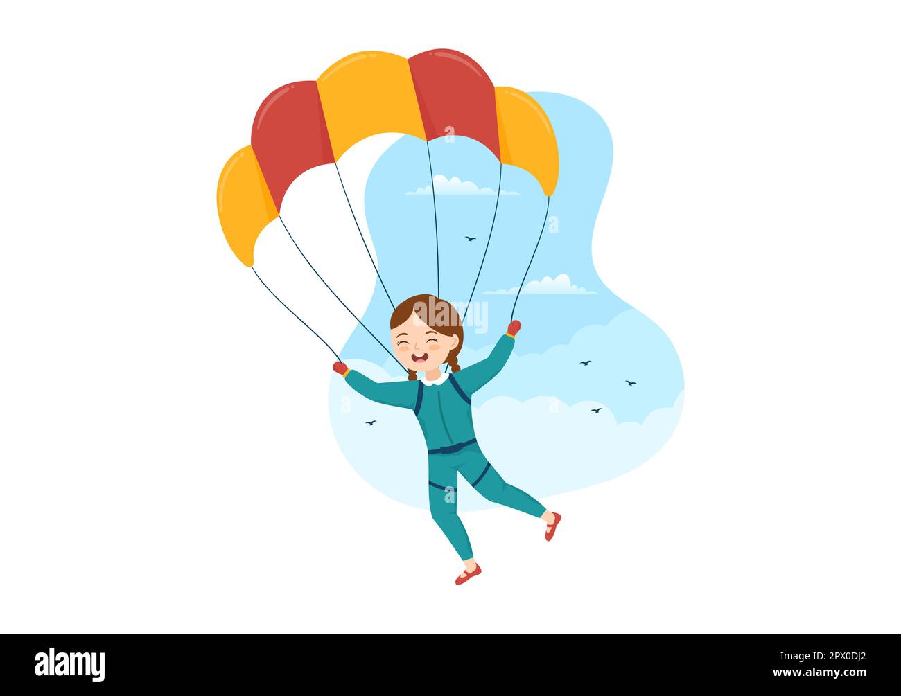 Parachute Clipart