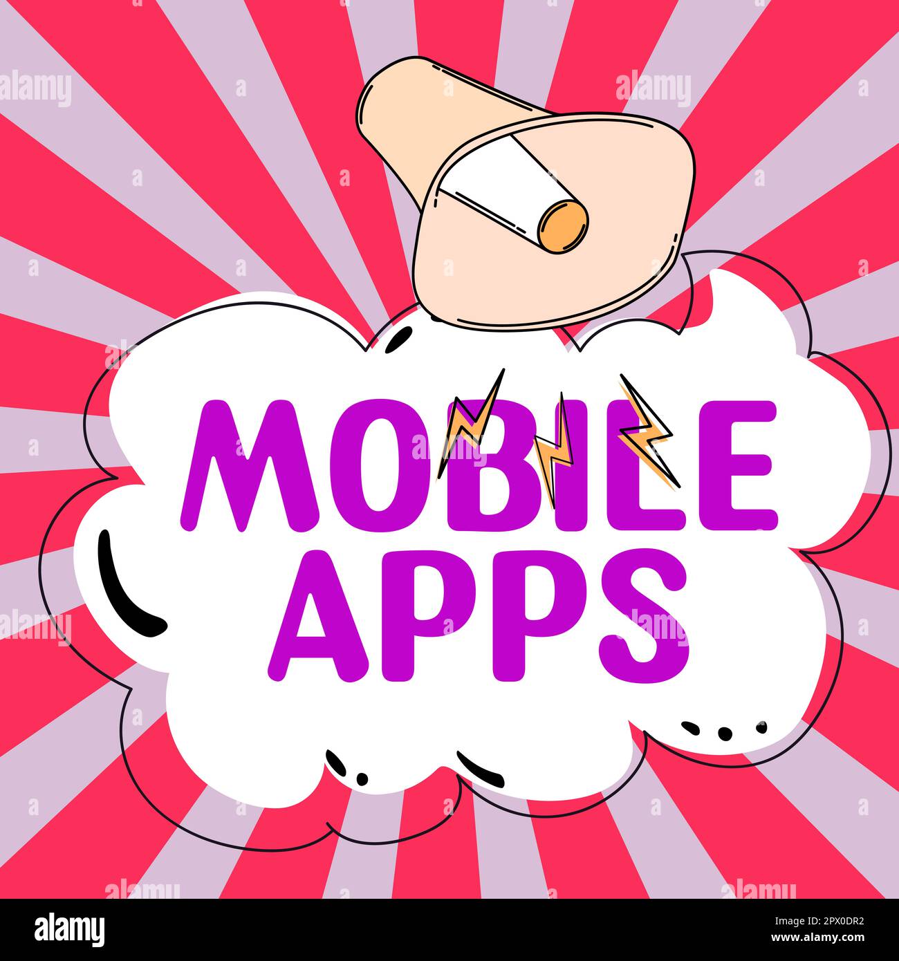 Text sign showing Mobile Apps, Business approach small programs are ...