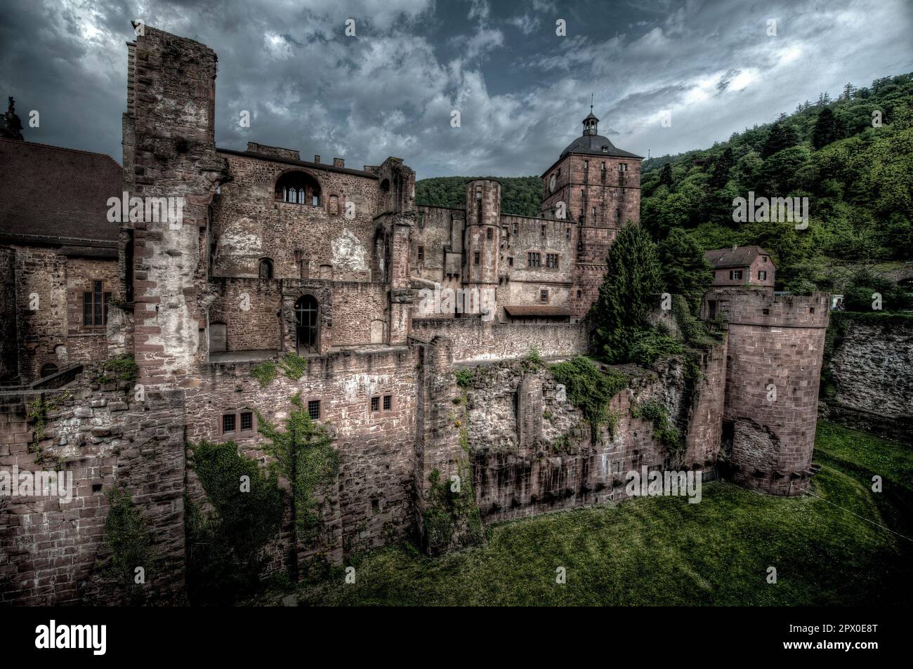 Heidelberg castle eerie hi-res stock photography and images - Alamy