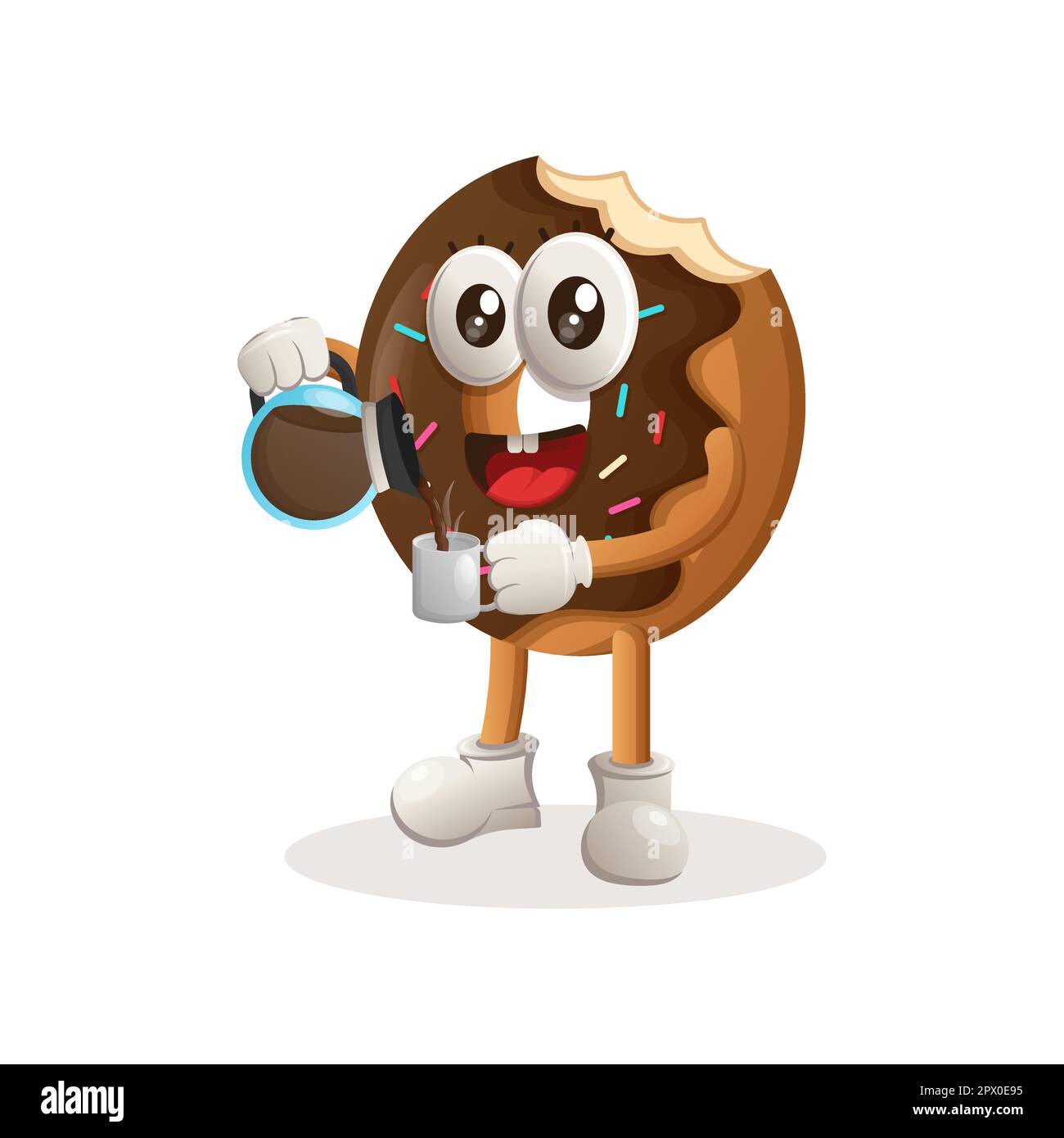 Coffee And Donuts Animated