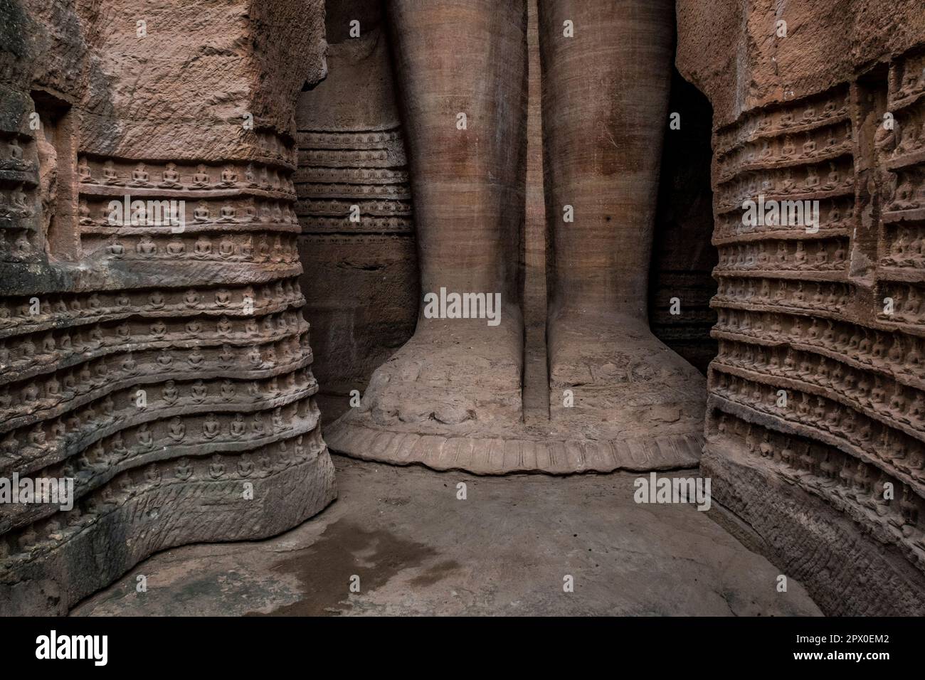 Gopachal Jain Monuments at Gwalior Fort, Gwalior, Madhya Pradesh, India ...