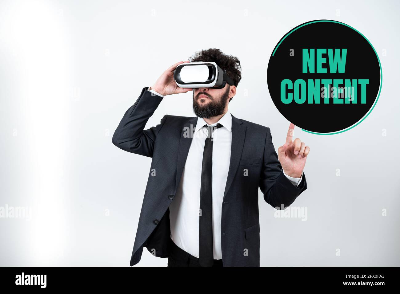 Sign displaying New Content, Business showcase fresh valuable and ...