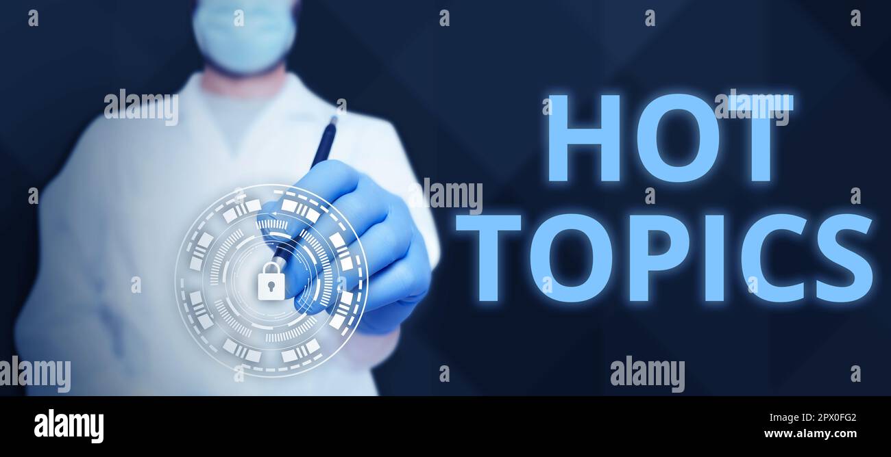 Conceptual caption Hot Topics, Concept meaning subject that a lot of ...