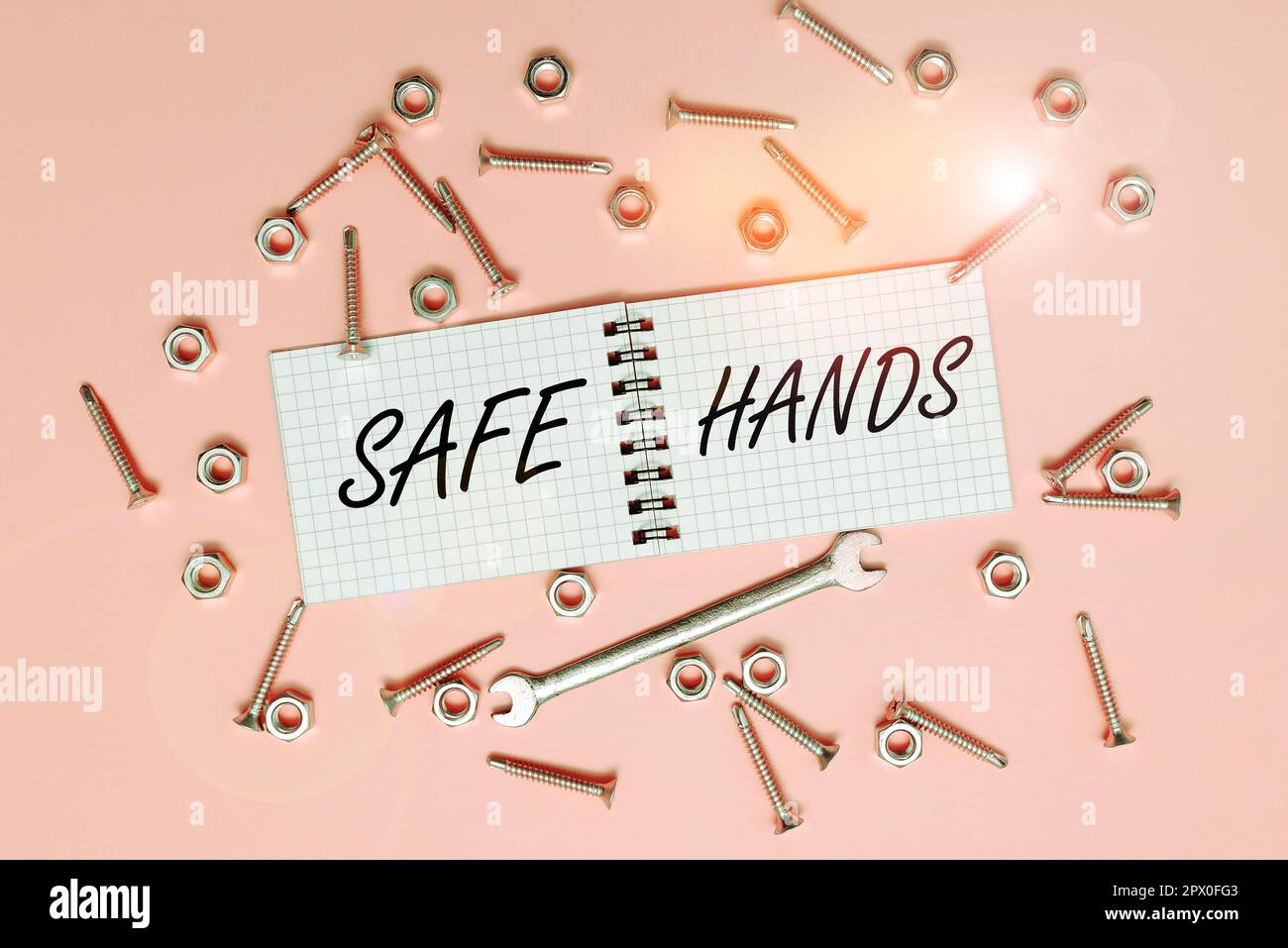 Inspiration showing sign Safe Hands, Business showcase Ensuring the ...