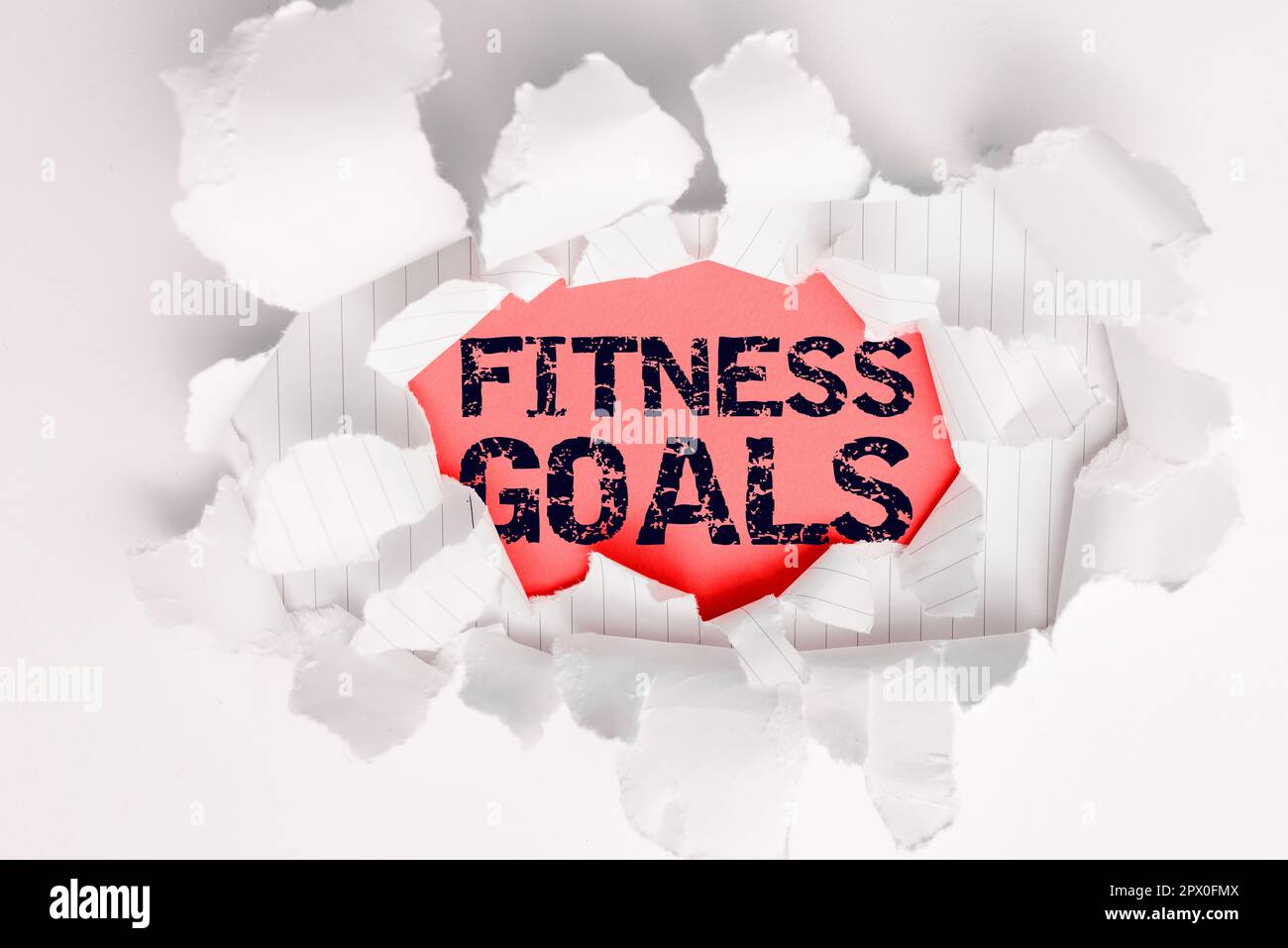 Conceptual display Fitness Goals, Business overview Loose fat Build ...