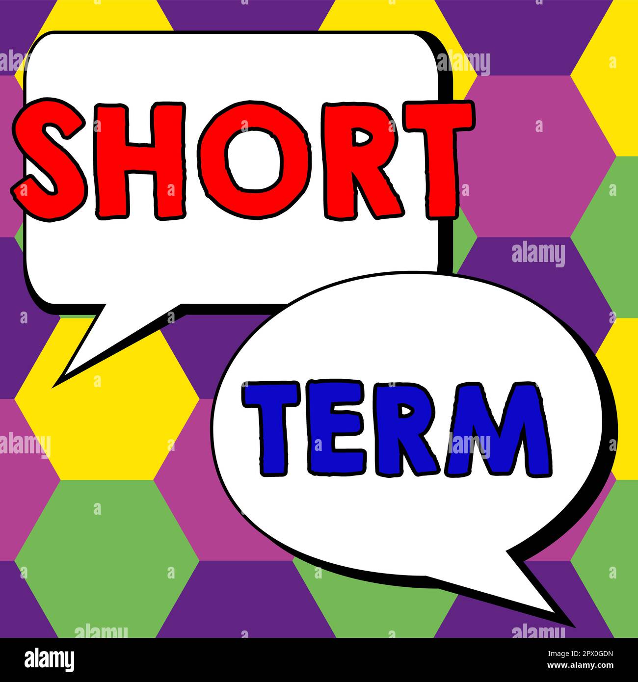 Writing displaying text Short Term, Business concept occurring over or ...