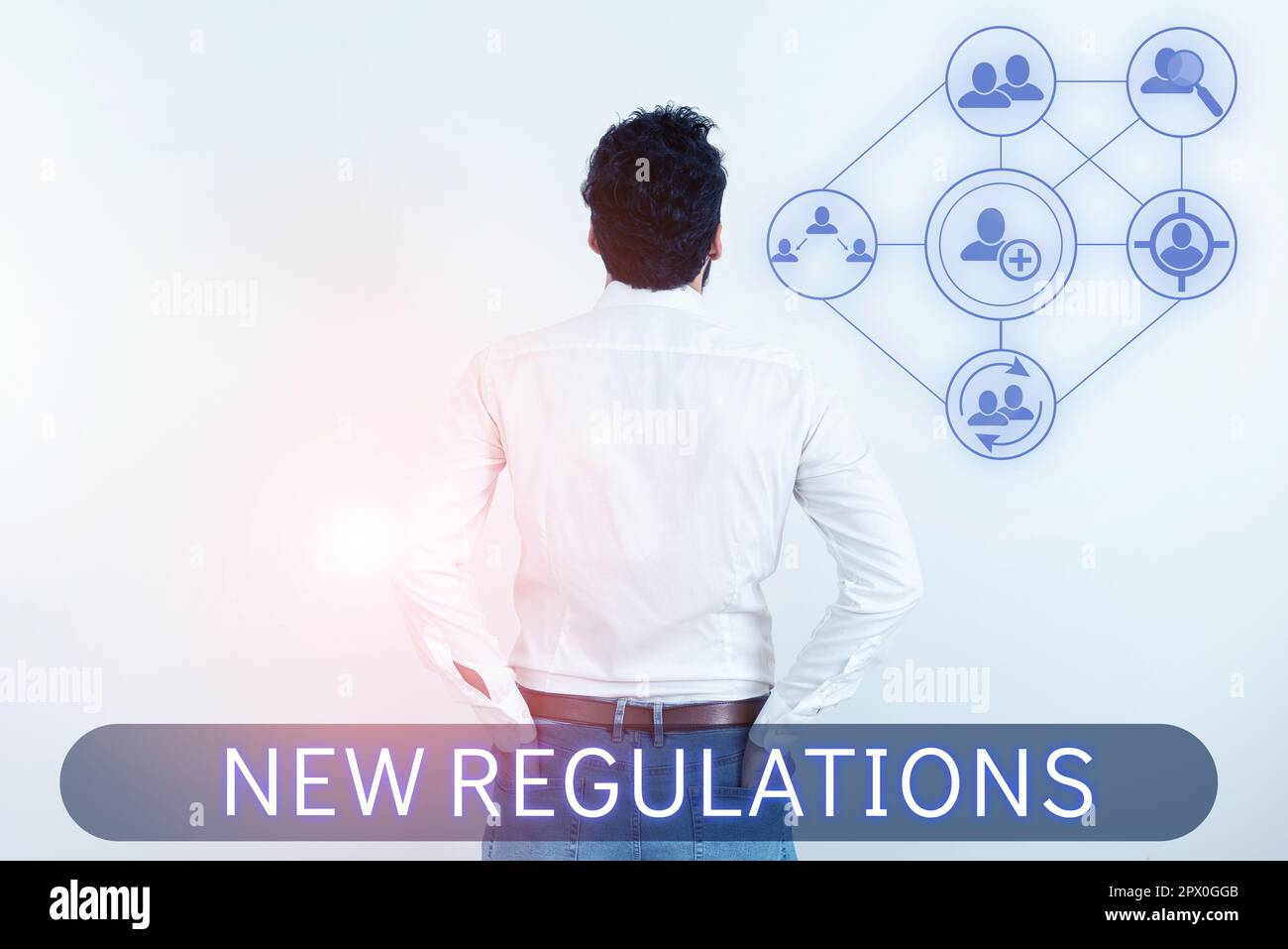 Writing displaying text New Regulations, Business idea Regulation ...