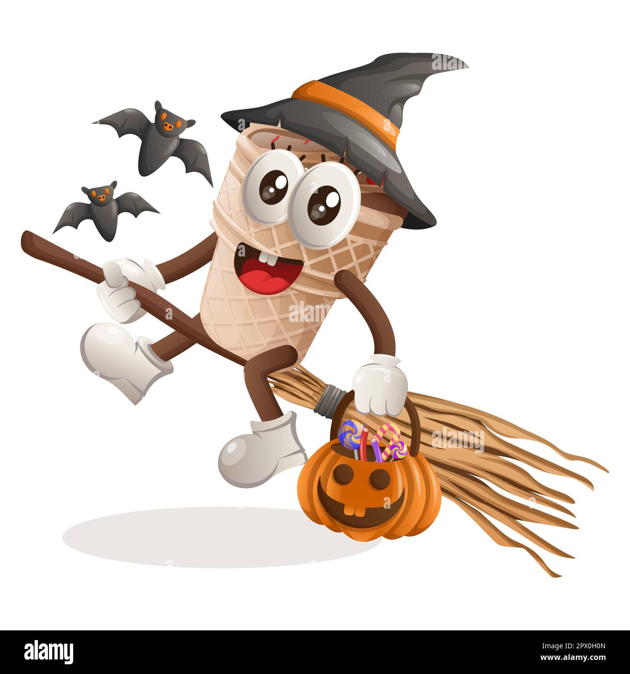 Spooky snack Stock Vector Images - Alamy