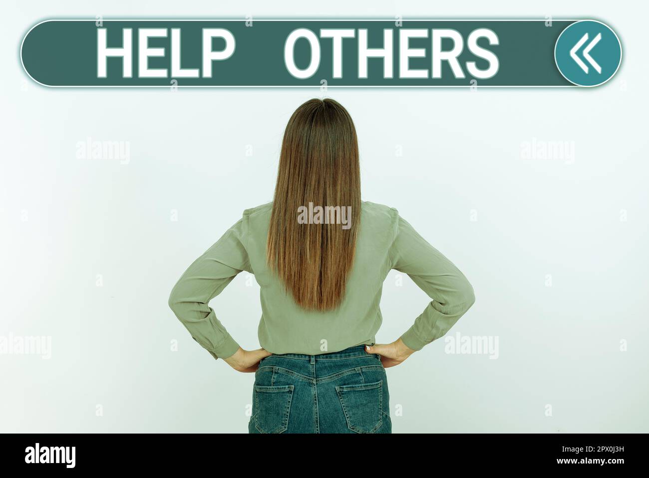 Hand writing sign Help Others, Conceptual photo the action of helping ...