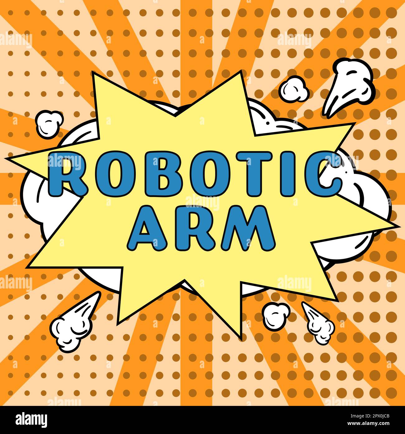 Writing displaying text Robotic Arm, Conceptual photo programmable ...