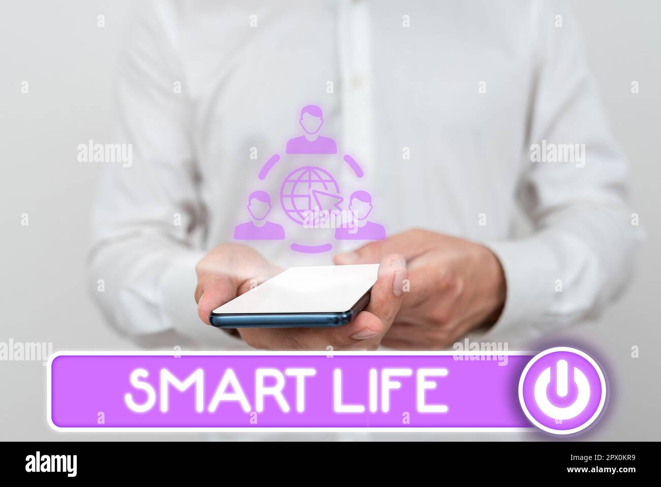 Text showing inspiration Smart Life, Word Written on approach ...