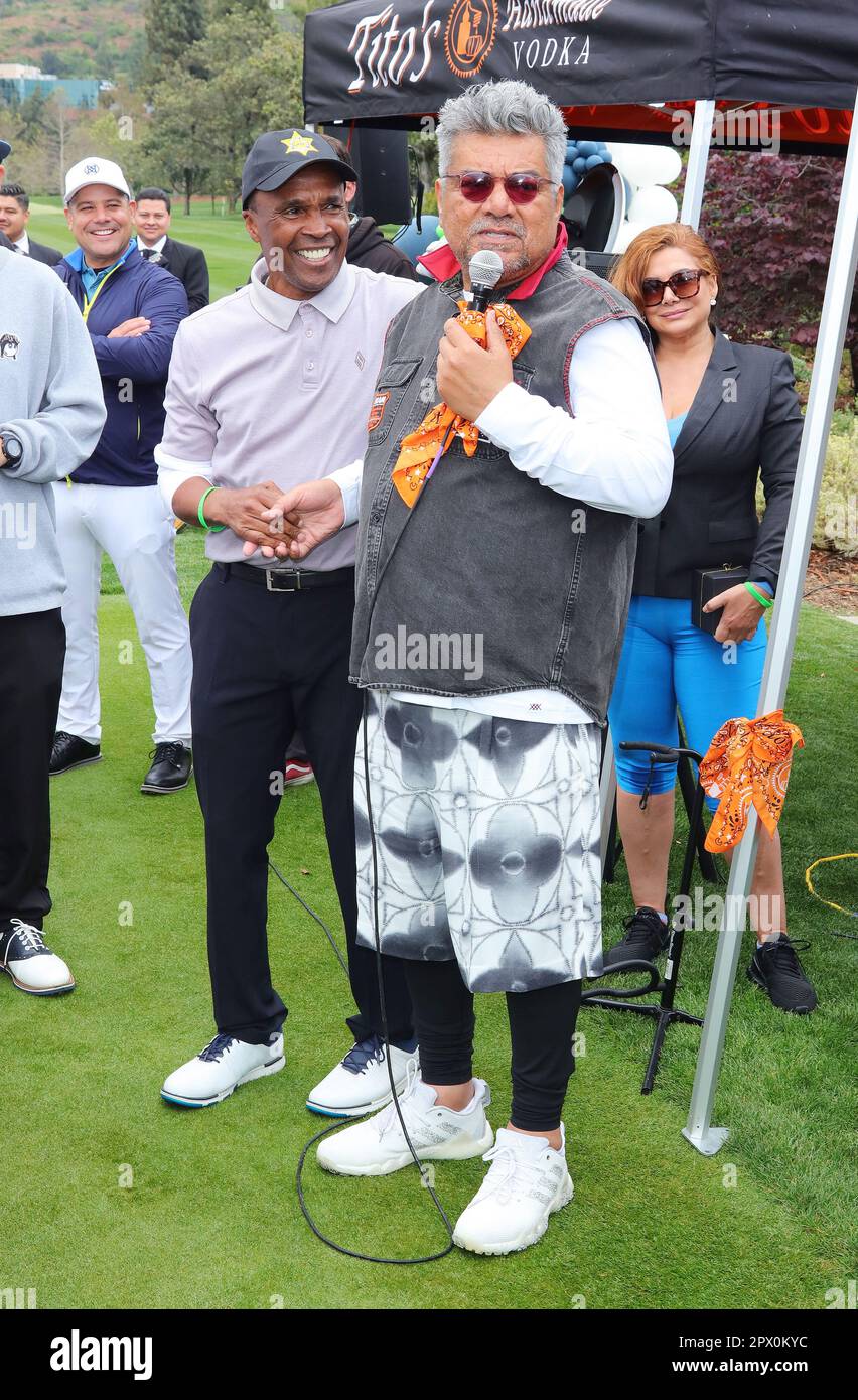 Toluca Lake, USA. 01st May, 2023. Sugar Ray Leonard, George Lopez ...