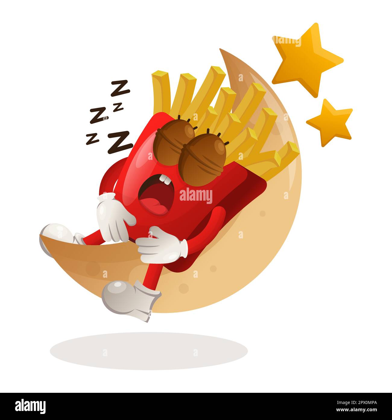 Moon chips Stock Vector Images - Alamy