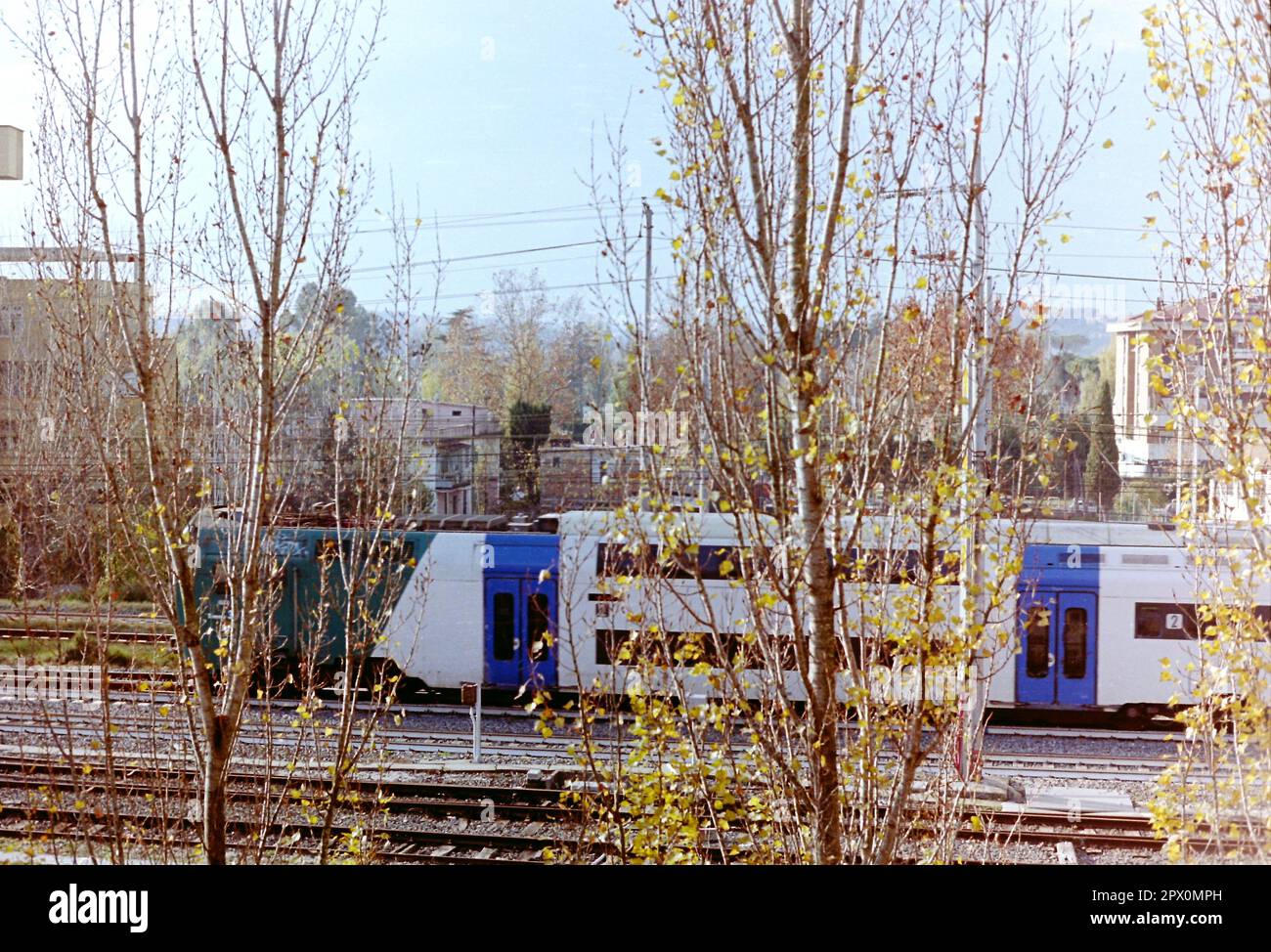 AJAXNETPHOTO. 2015. ROME, ITALY. - RAIL TRANSPORT - A SCENE IN THE ...
