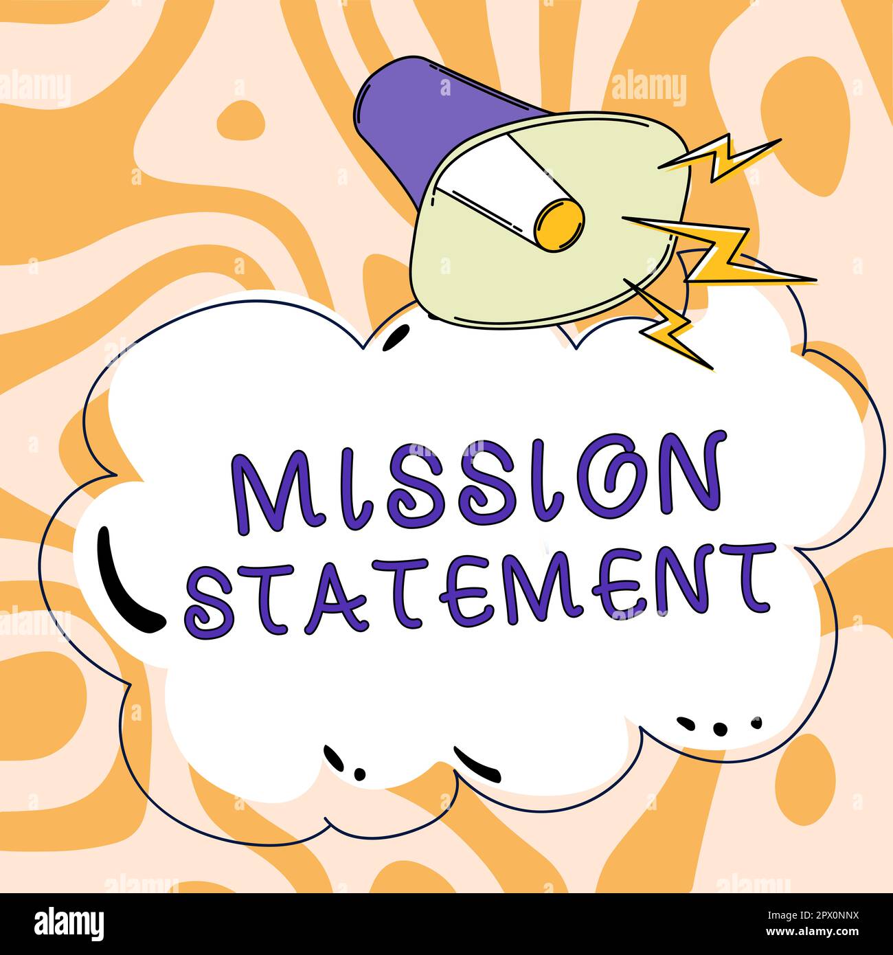 Conceptual display Mission Statement, Business showcase Formal summary ...