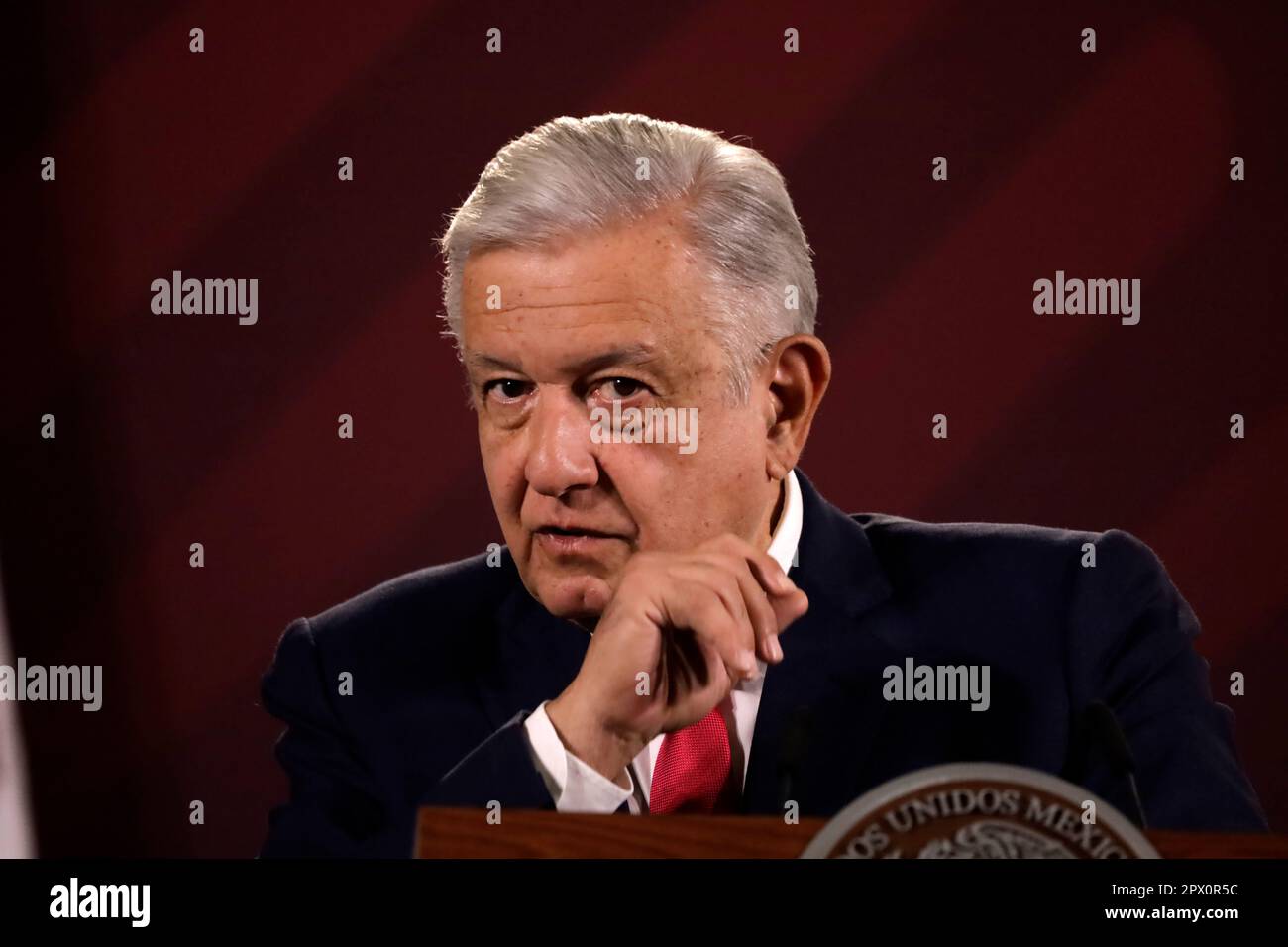 May 1, 2023, Mexico City, Mexico: The President of Mexico, Andres ...
