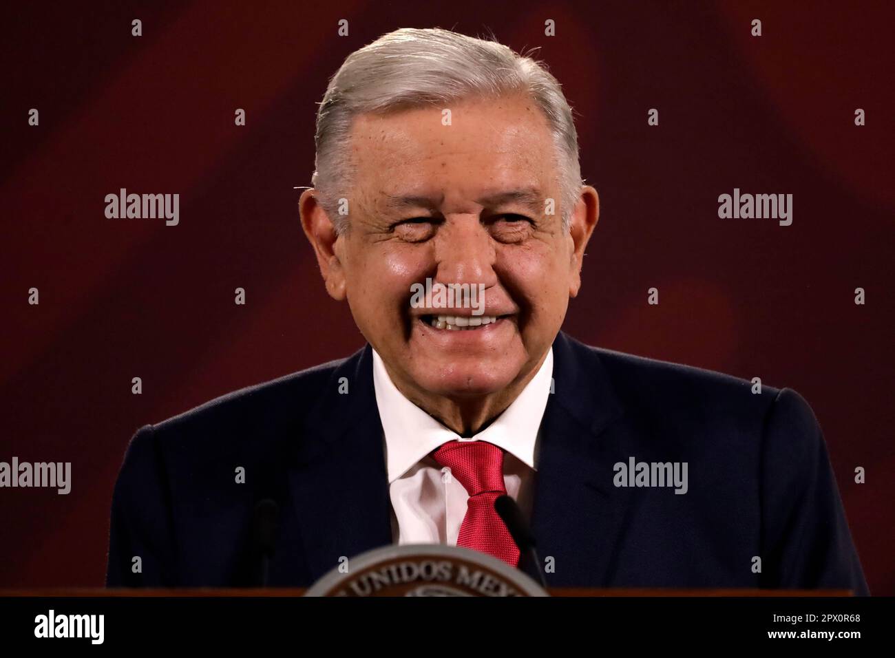 May 1, 2023, Mexico City, Mexico: The President of Mexico, Andres ...