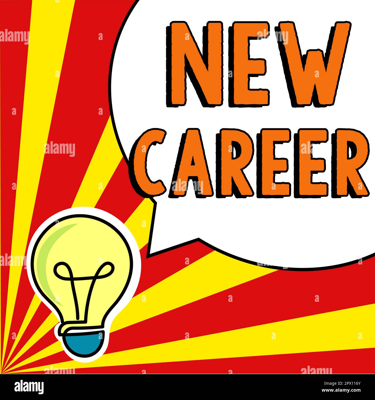 Hand writing sign New Career, Word Written on a change to a different ...