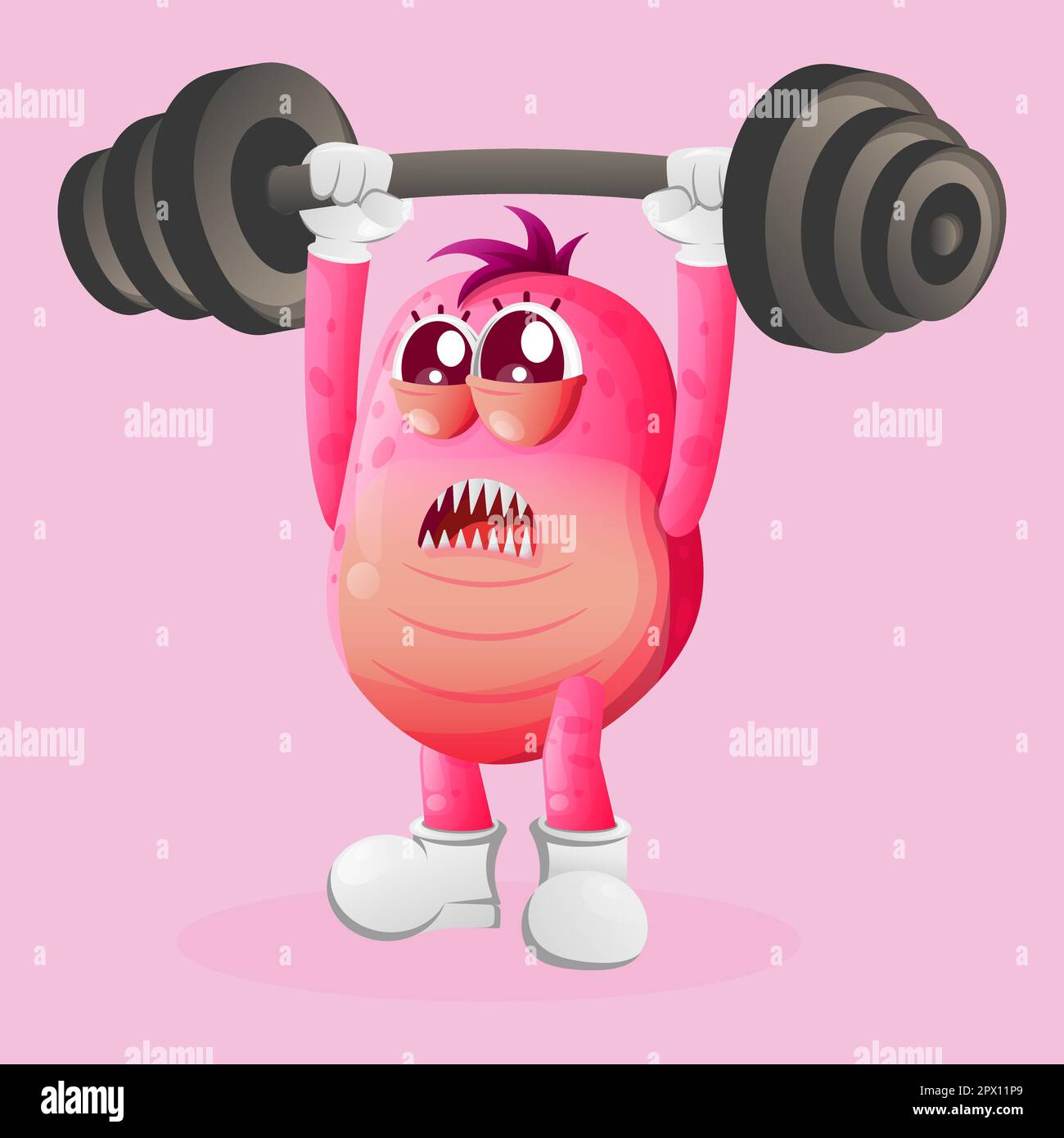 Flexing muscles Stock Vector Images - Alamy