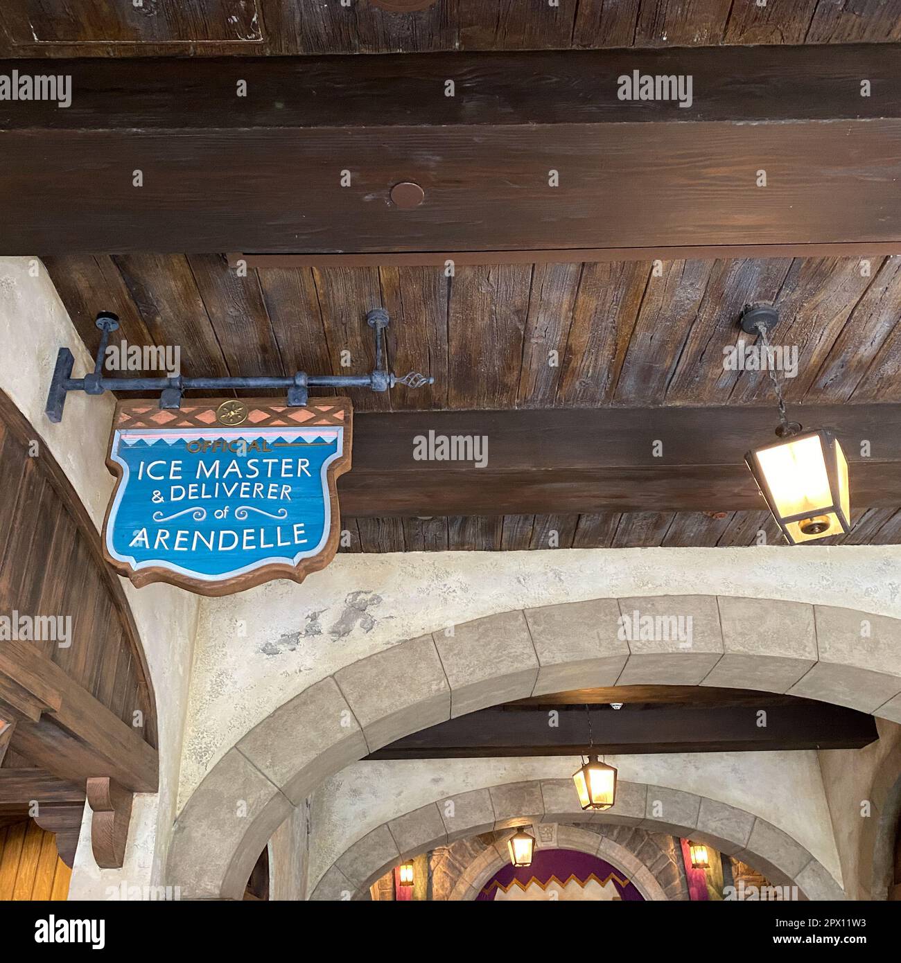 Orlando, FL USA- September 13, 2020: The Frozen ride at the Norway ...