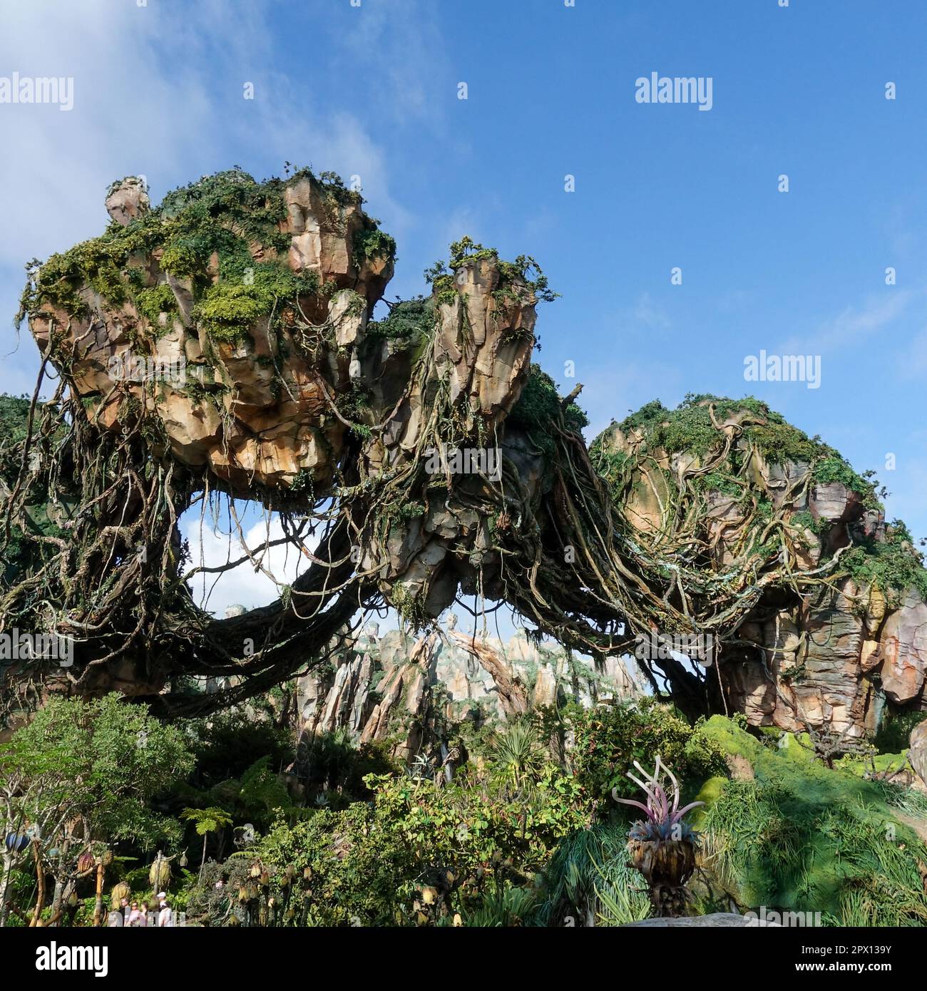 orlando, FL USA -May 12, 2019: The floating mountains in the movie ...