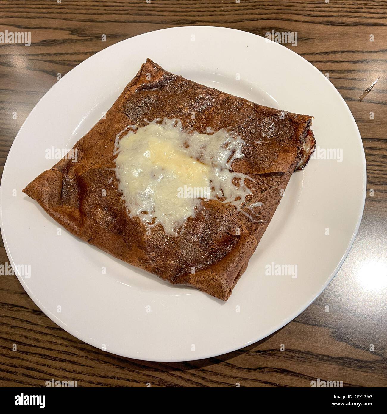 Orlando, FL USA- October 9, 2021: The Chicken Crepe at the Le Creperie ...