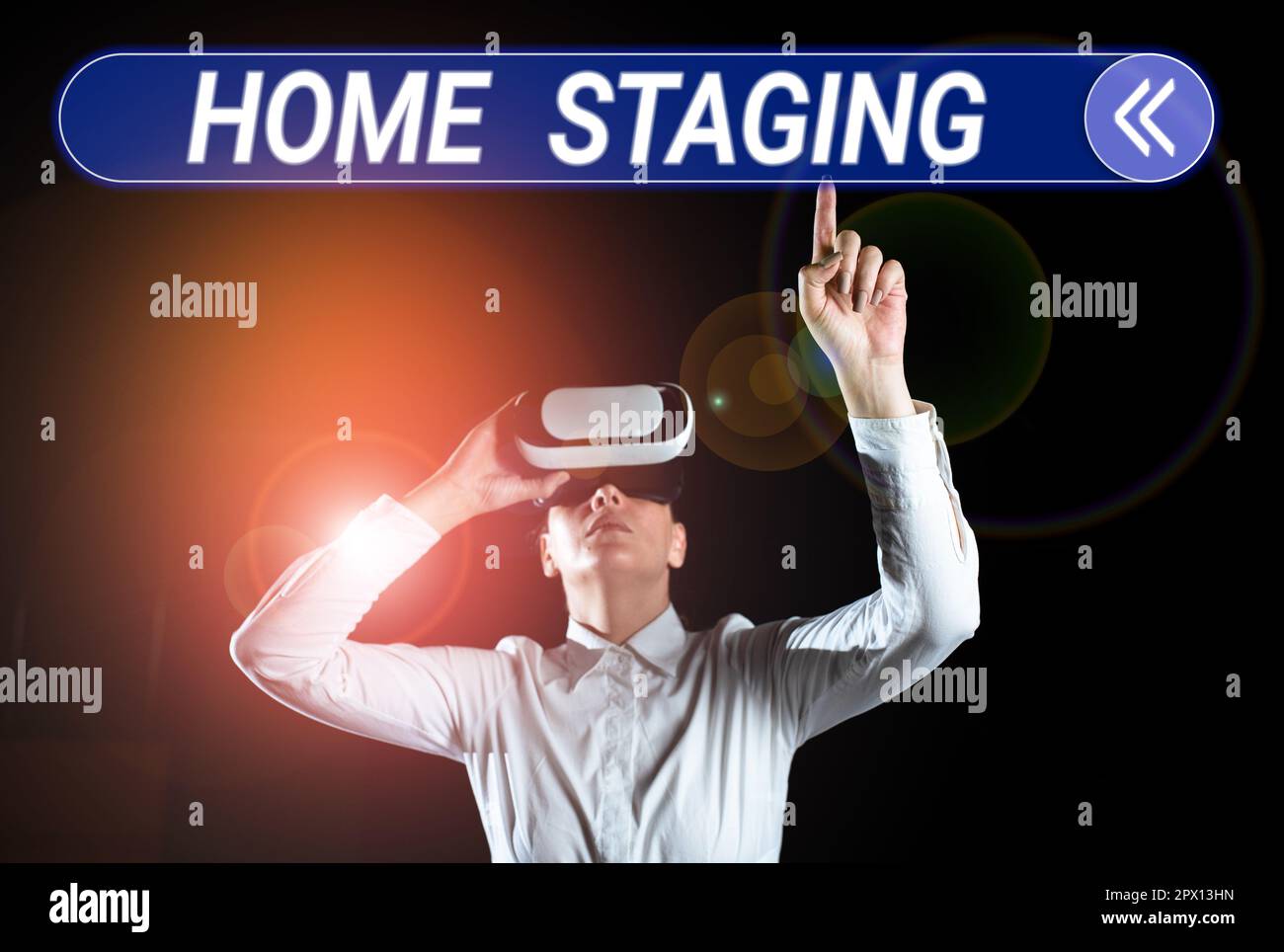 Text showing inspiration Home Staging, Internet Concept preparation of ...