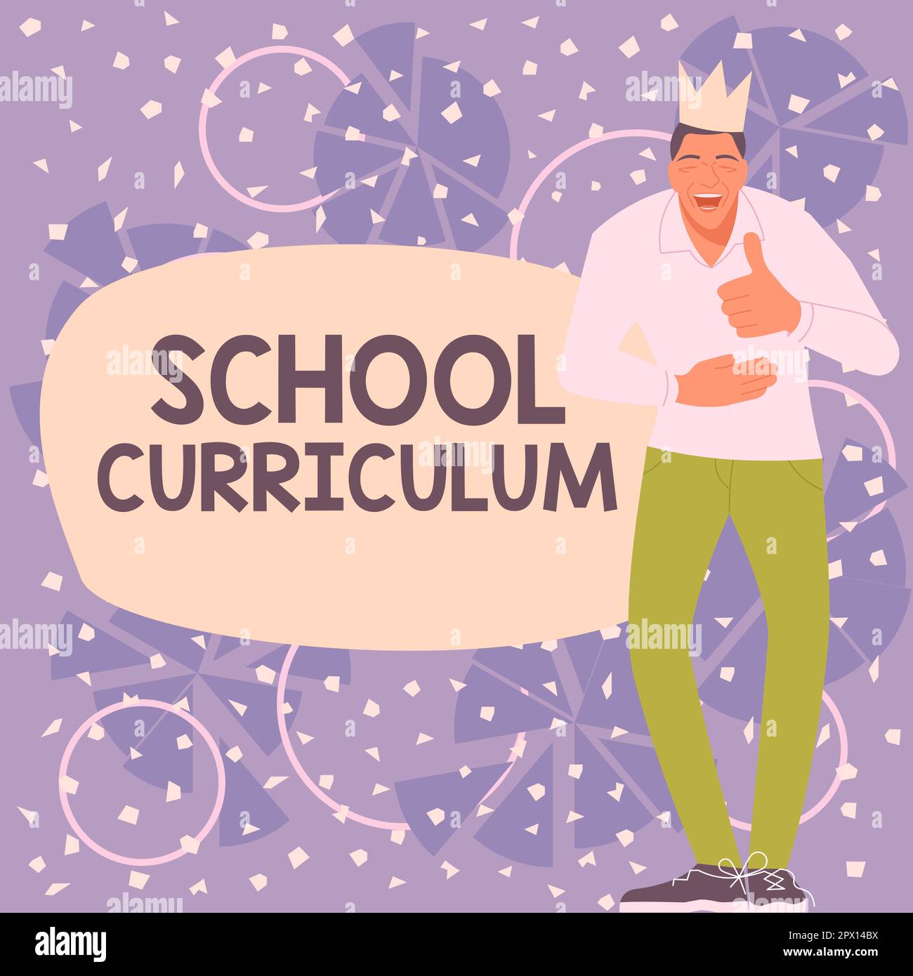 Hand writing sign School Curriculum, Internet Concept designed to ...