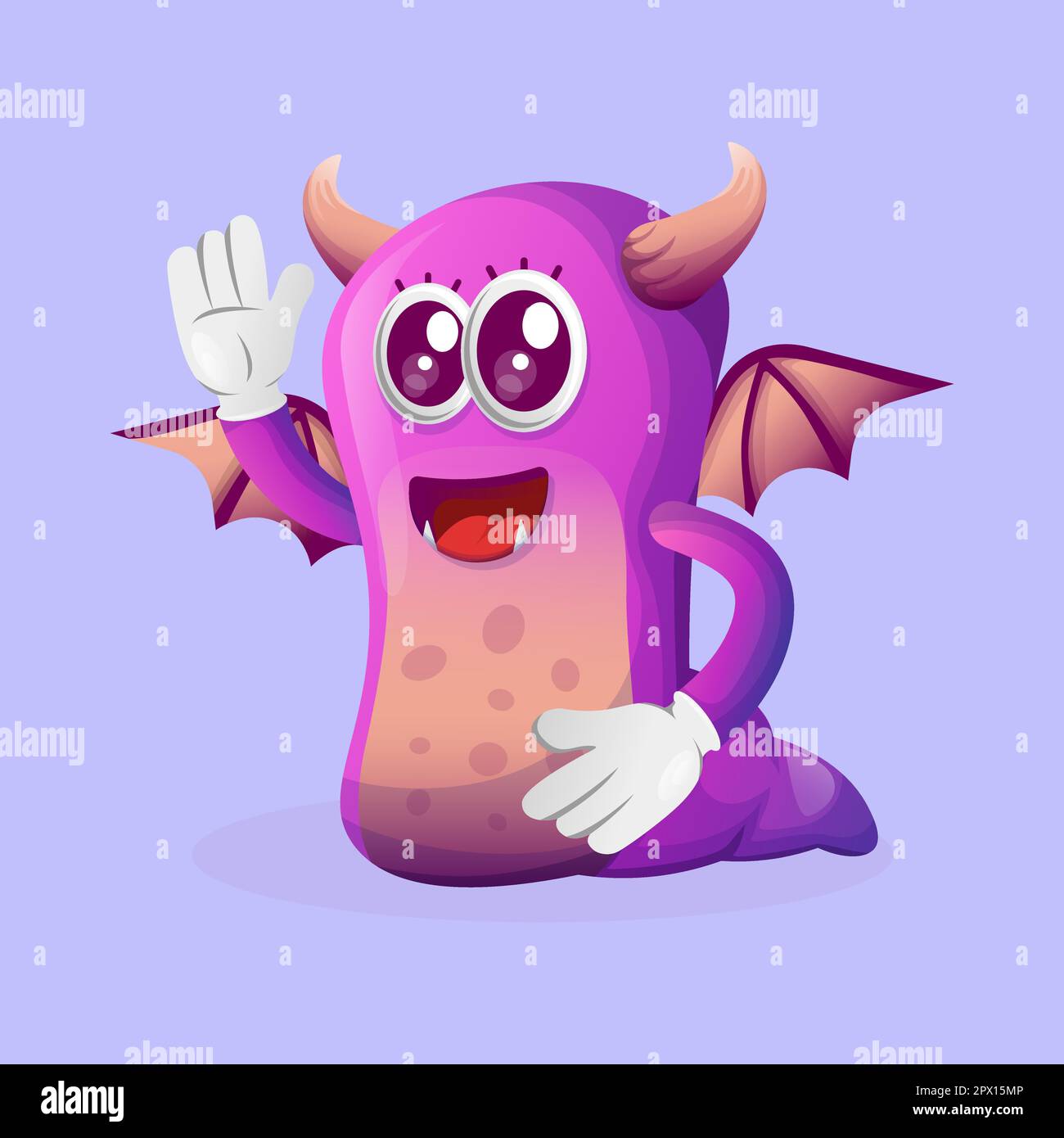 Children waving hello hi-res stock photography and images - Alamy