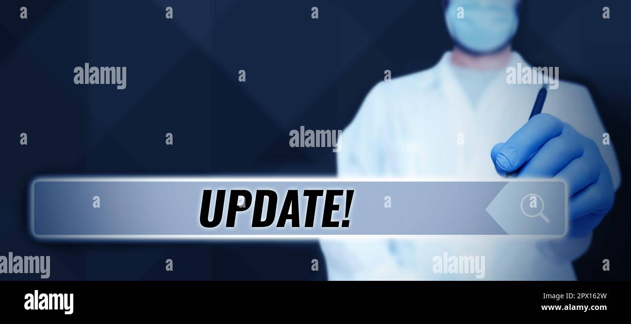 Handwriting text Update, Word Written on Make something more modern Adding new facts Changing ...