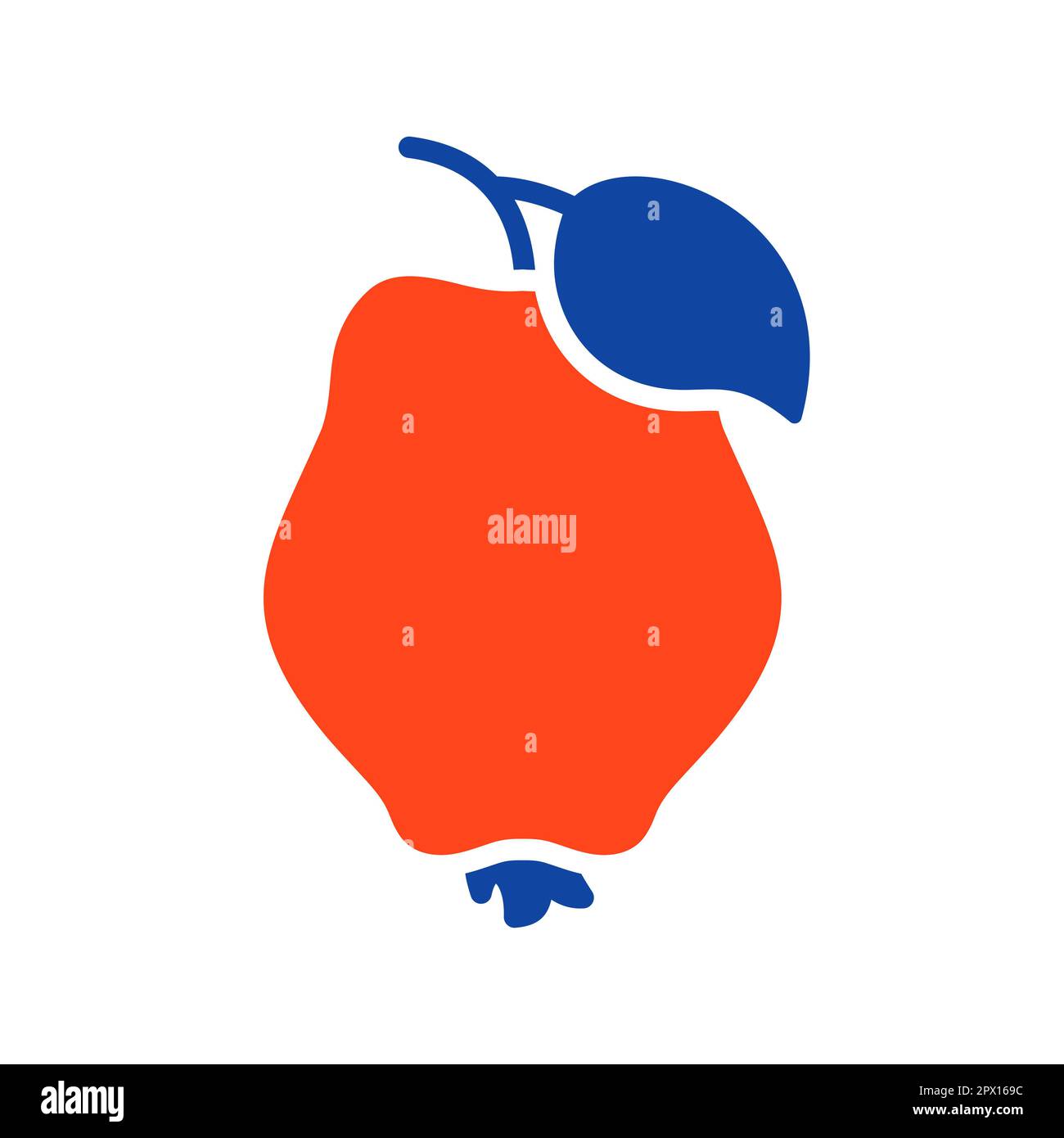 Quince vector glyph icon. Graph symbol for food and drinks web site ...